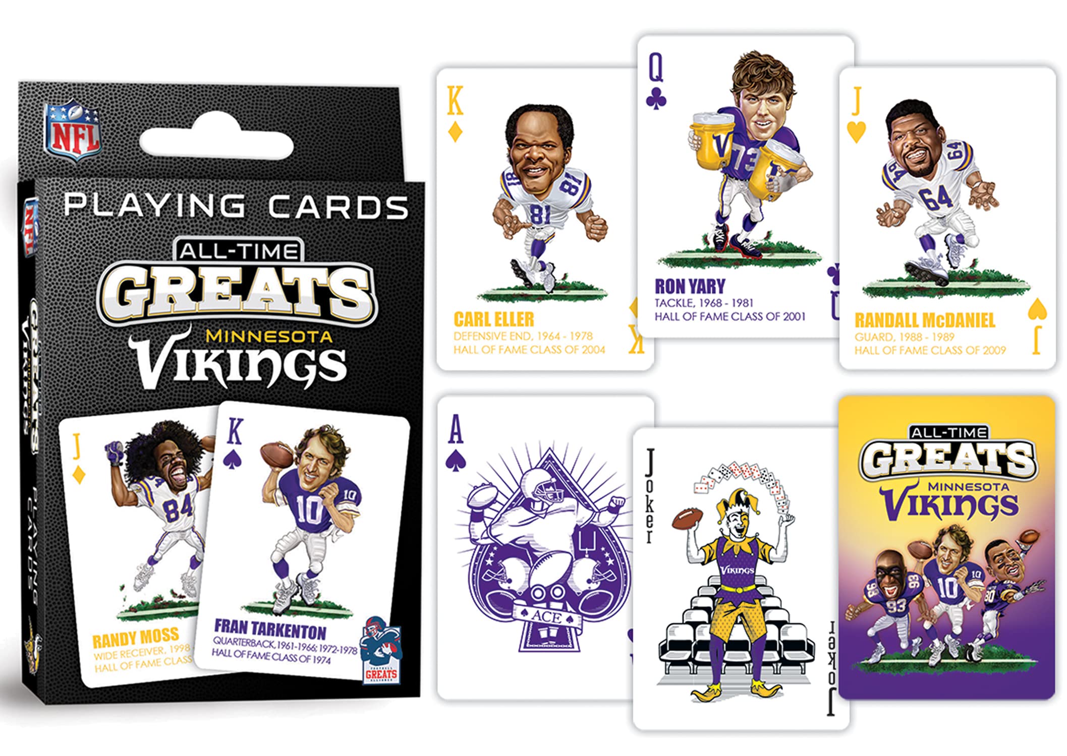 Snapklik.com : MasterPieces NFL Minnesota Vikings All-Time Greats ...