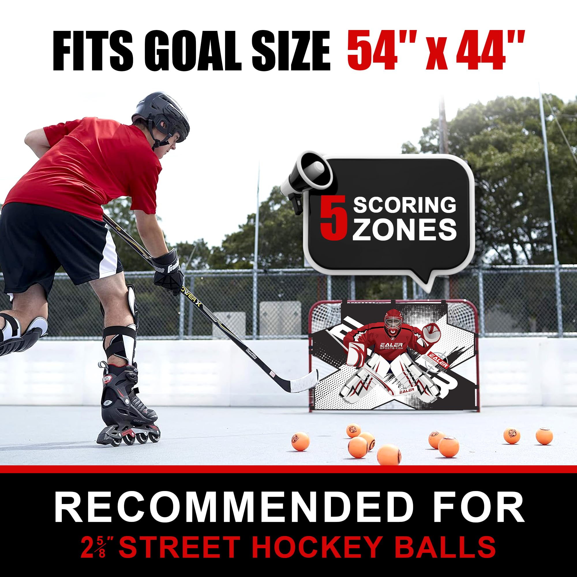 On Ice Training Equipment EALER Hockey Rebounder Trainer - 26" Triangle ...