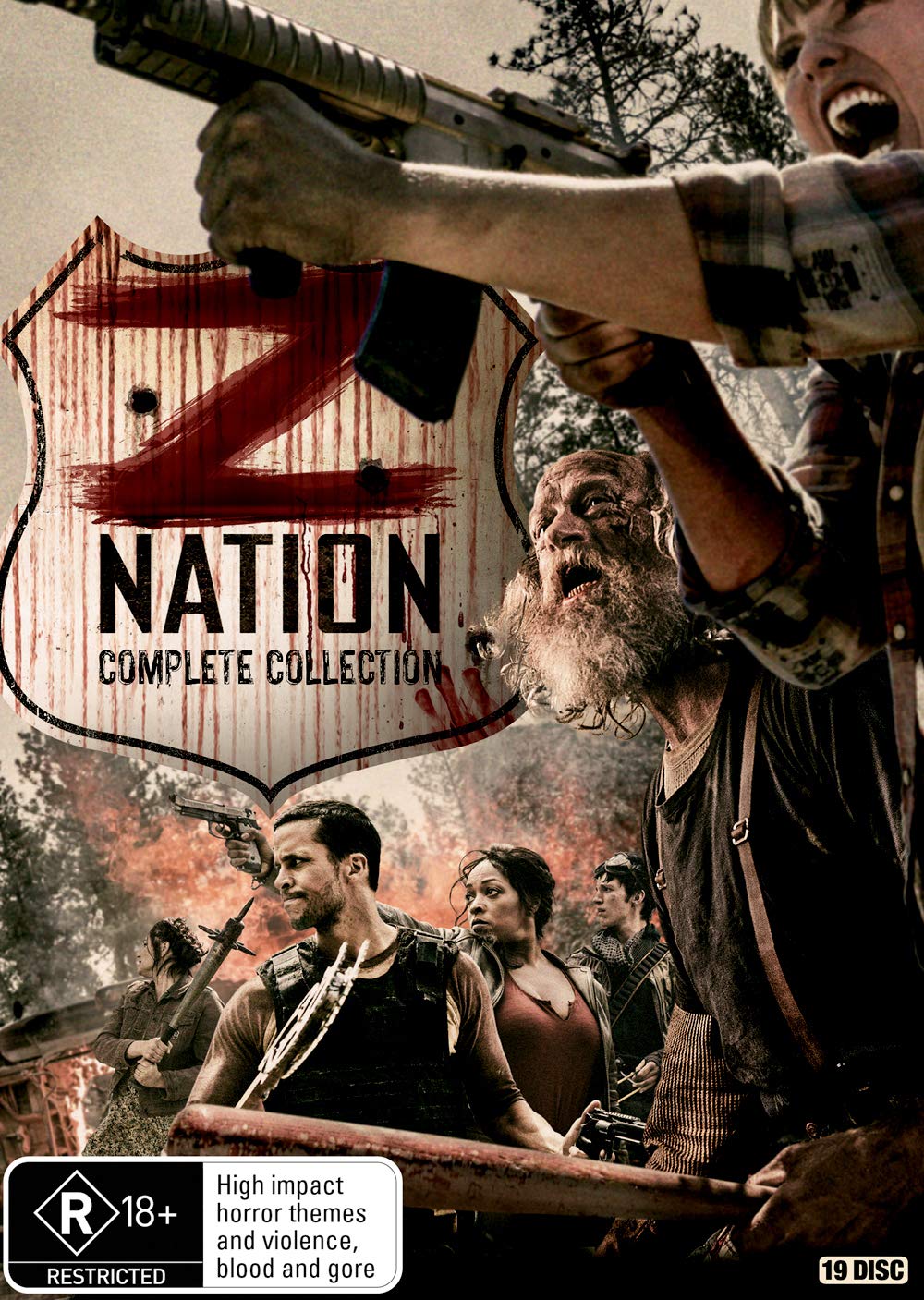 Amazon.com: Z Nation: Season 1, 2, 3, 4 & 5 DVD | Region 4 : Keith ...