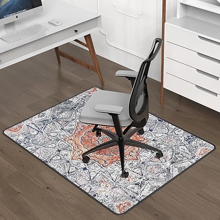 Amazon.com : Heavy Duty Office Chair Mat for Carpet and Hardwood Floor ...