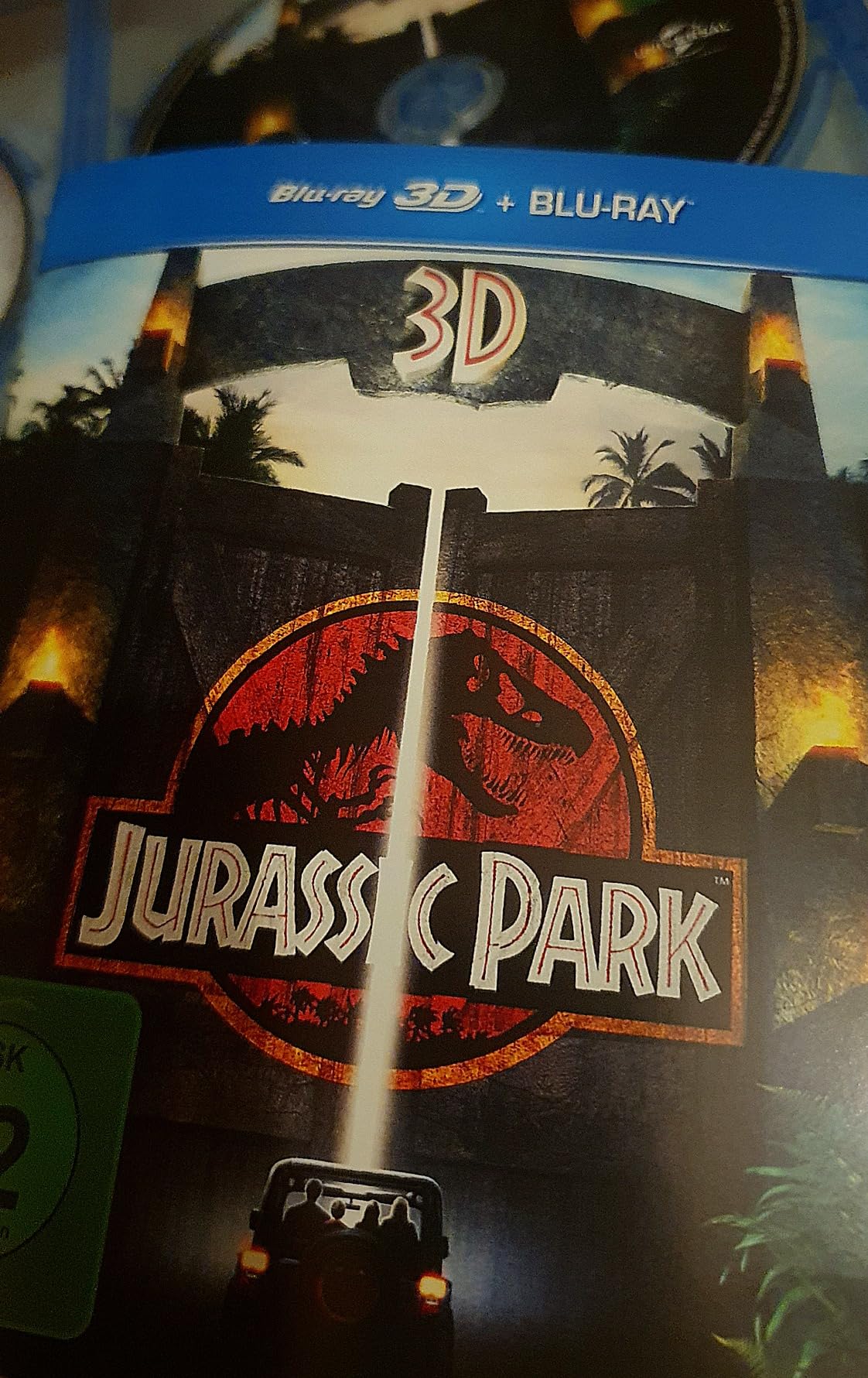 Jurassic Park: Blu-ray 3D + 2D : Crichton, Michael, Koepp, David, Neill ...
