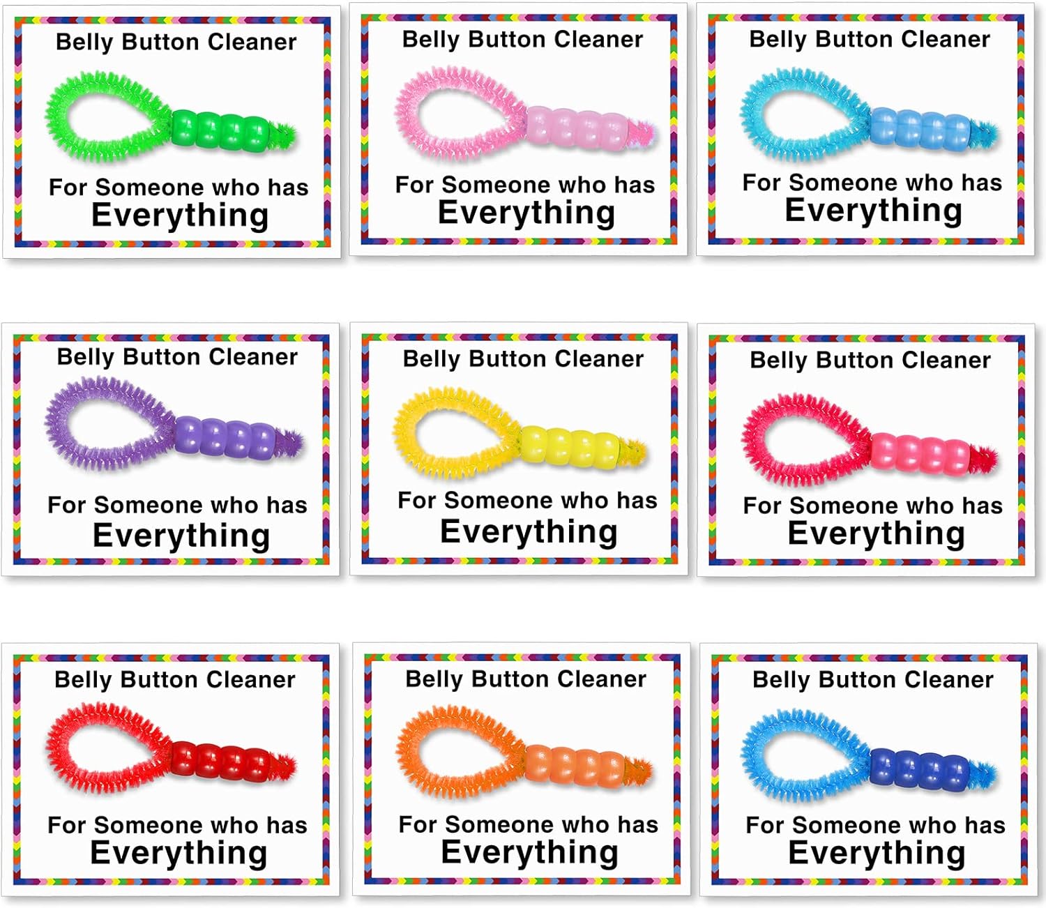 Amazon.com: 18 Pcs Funny Gift Belly Button Cleaner Joke Gift Bulk for ...