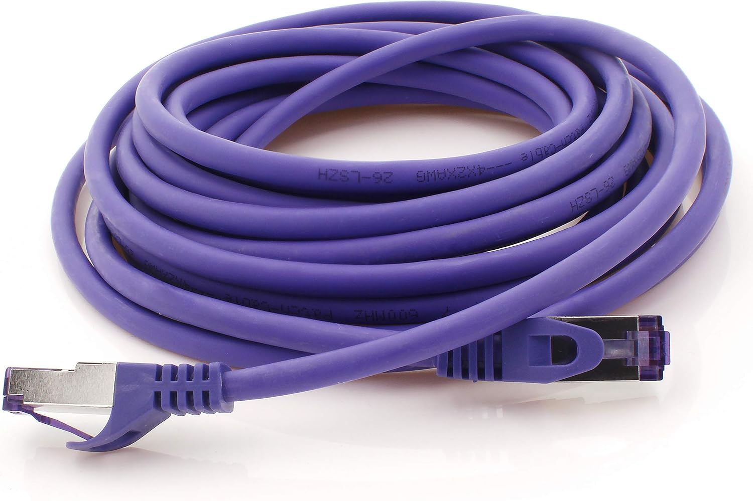 1aTTack Cat.7 Lan ethernet cable 20m – Violet – Cat7 lan network ...
