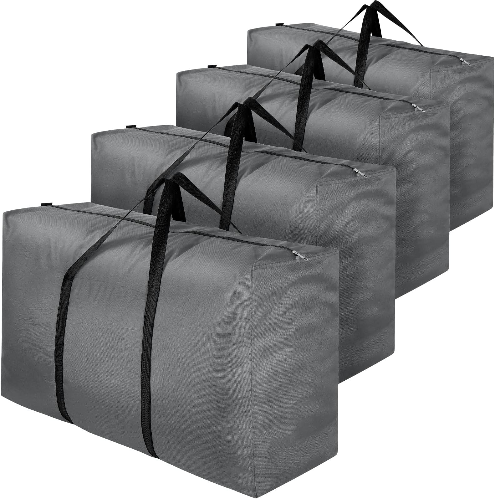 Confezione da 4 scatole da 100 l extra large con coperchio, resistenti ...
