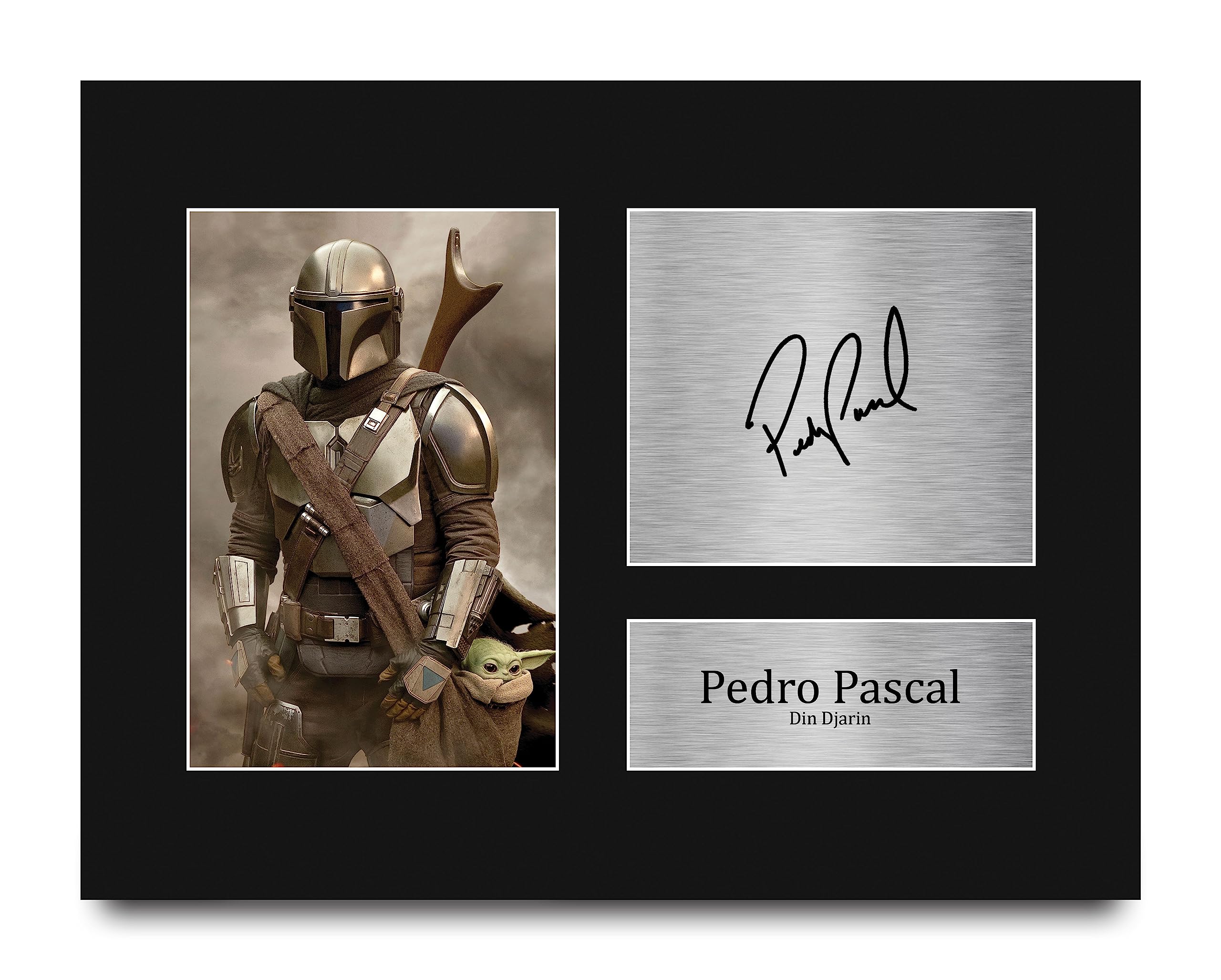 Amazon.com: HWC Trading Pedro Pascal The Mandalorian Gifts Printed ...