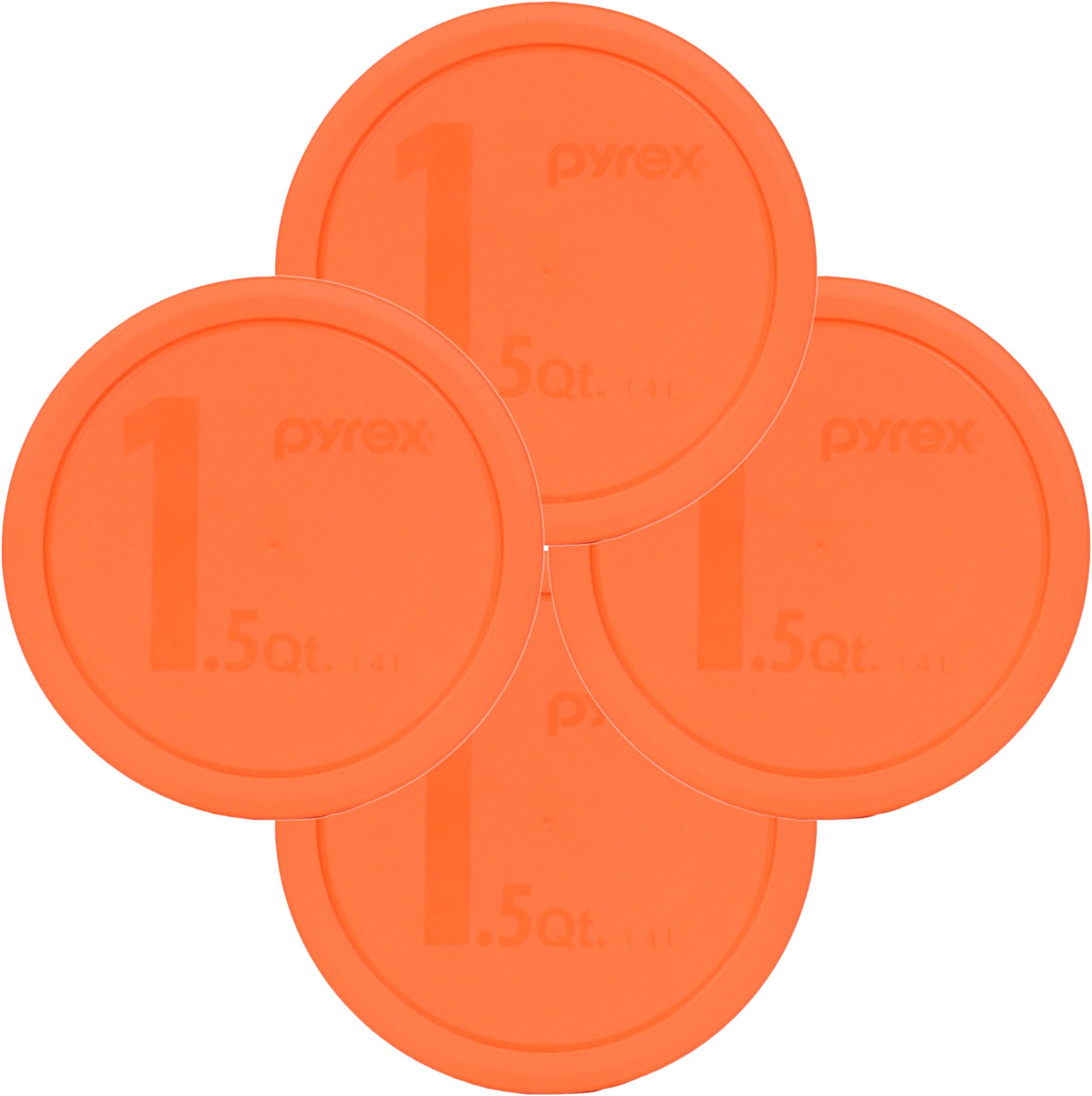 Amazon.com: Pyrex 323-PC 1.5qt Orange Plastic Food Storage Lid, Made in ...