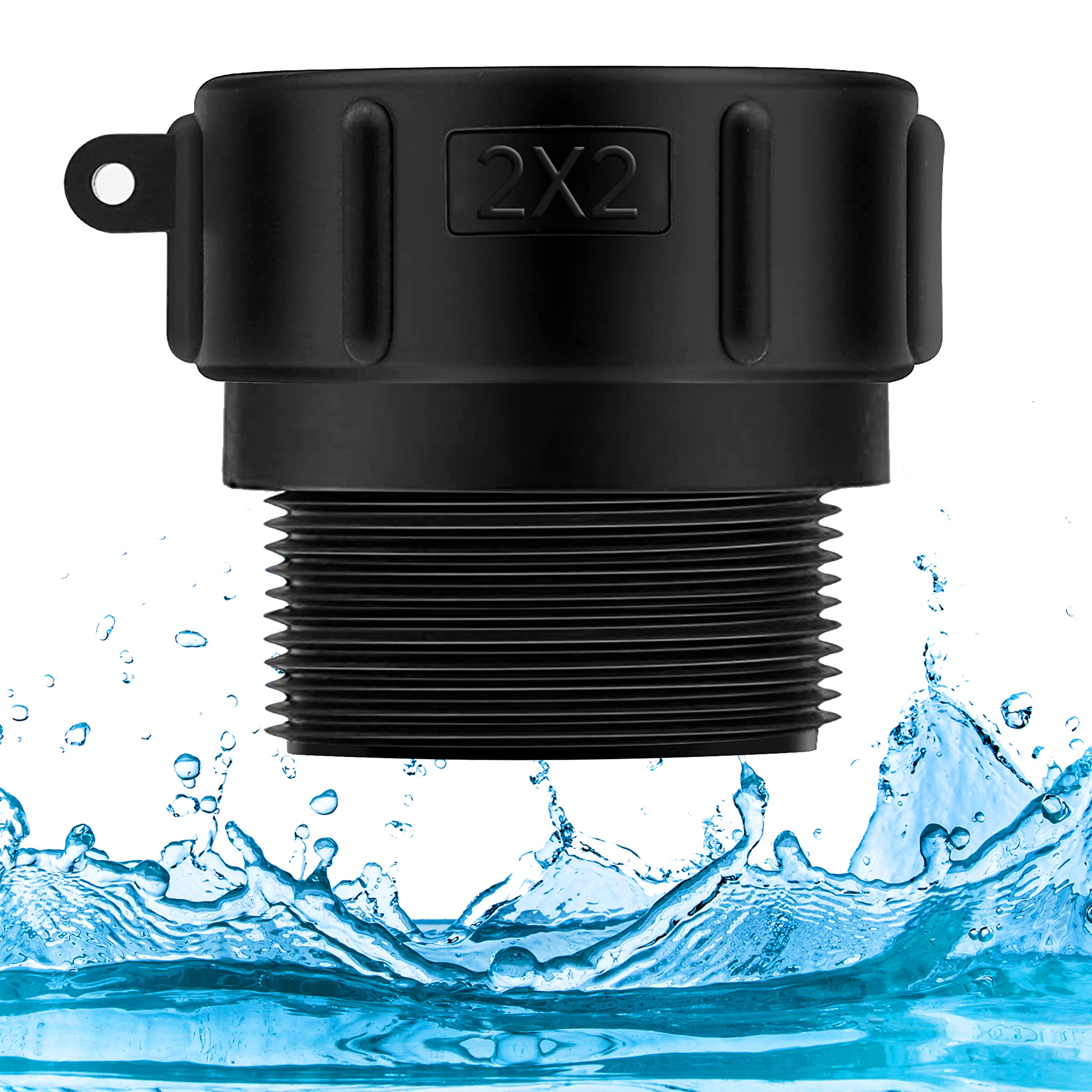 Buy IBC Tote Adapter 275 330 Gallon Tote Water Tank Adapter, IBC Tote ...