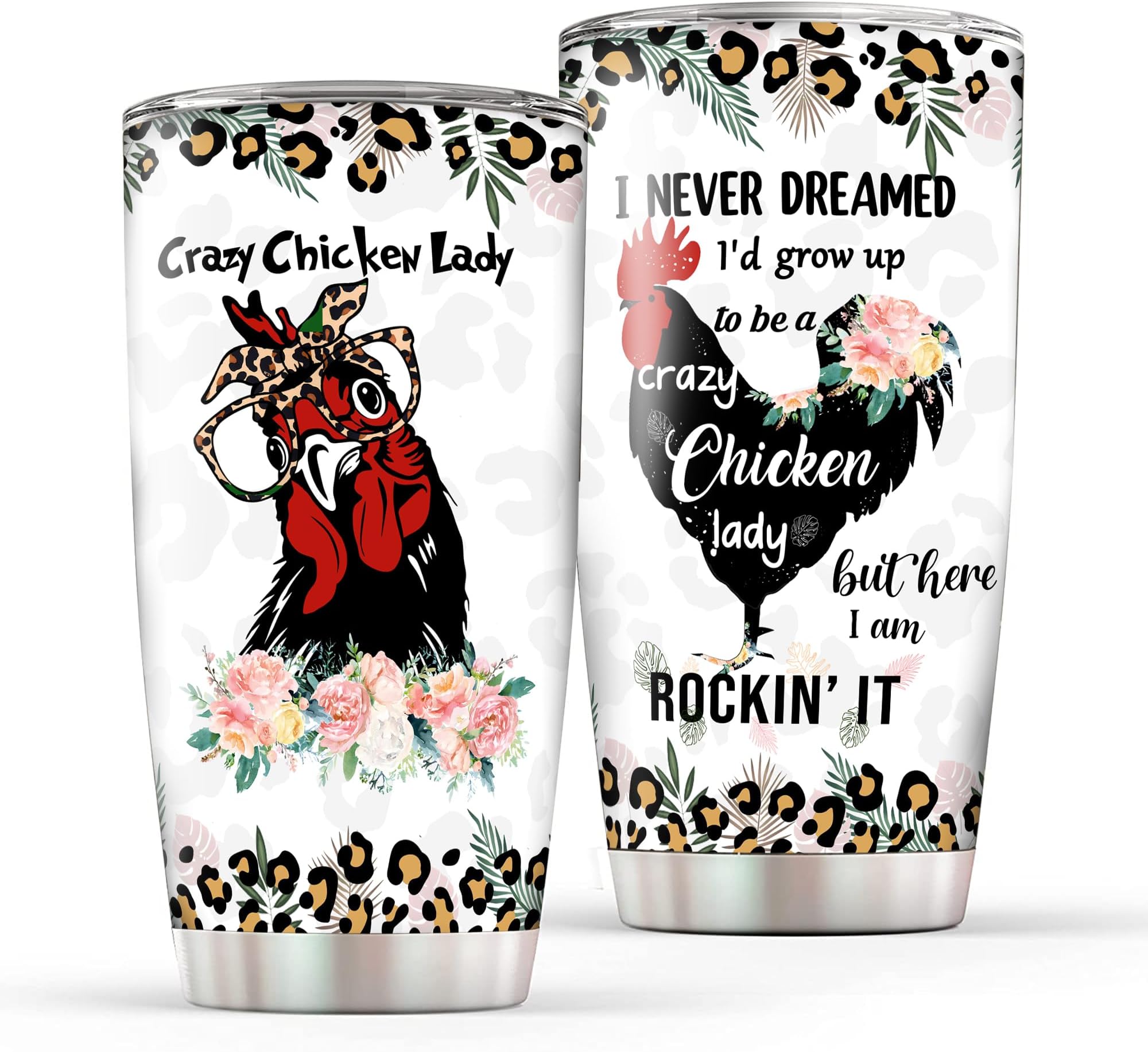 Amazon.com: Crazy Chicken Lady Gift, Chicken Gift For Chicken Mama ...