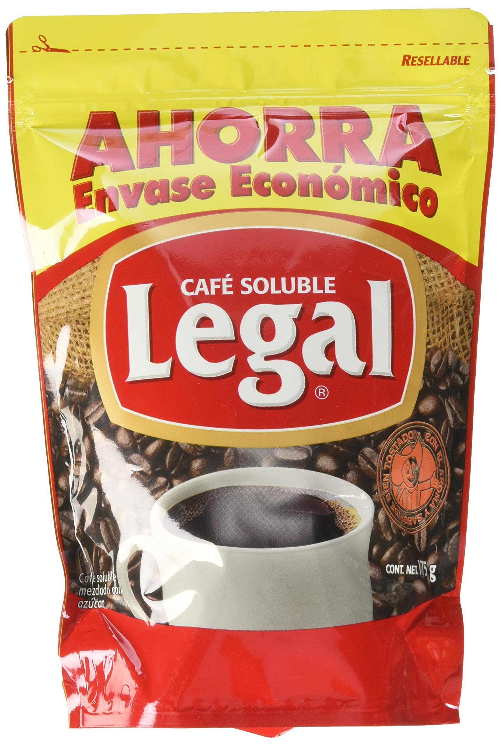 Legal, Legal Cafe Soluble Econocpack De 175 Gr, 175 gramos : Amazon.com ...