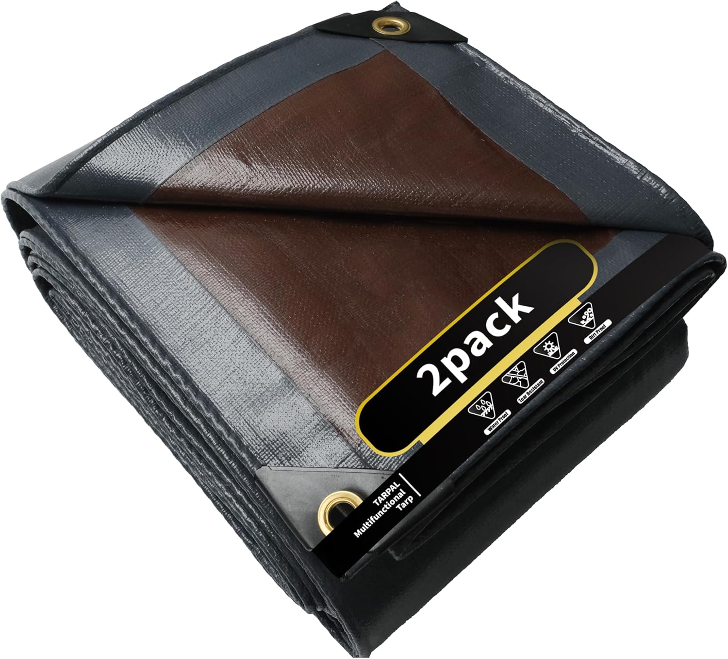 Amazon.com: TARPAL tarp 5x7 20mil(2-Pack) Super Heavy Duty Tarps Cover ...