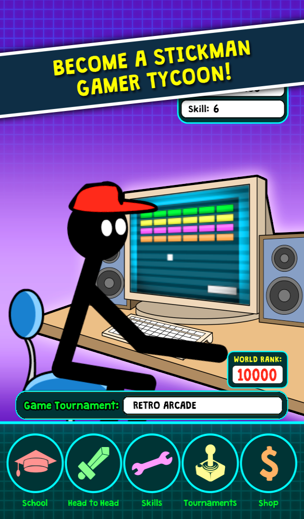 Stickman Gamer Tycoon:Amazon.com:Appstore for Android