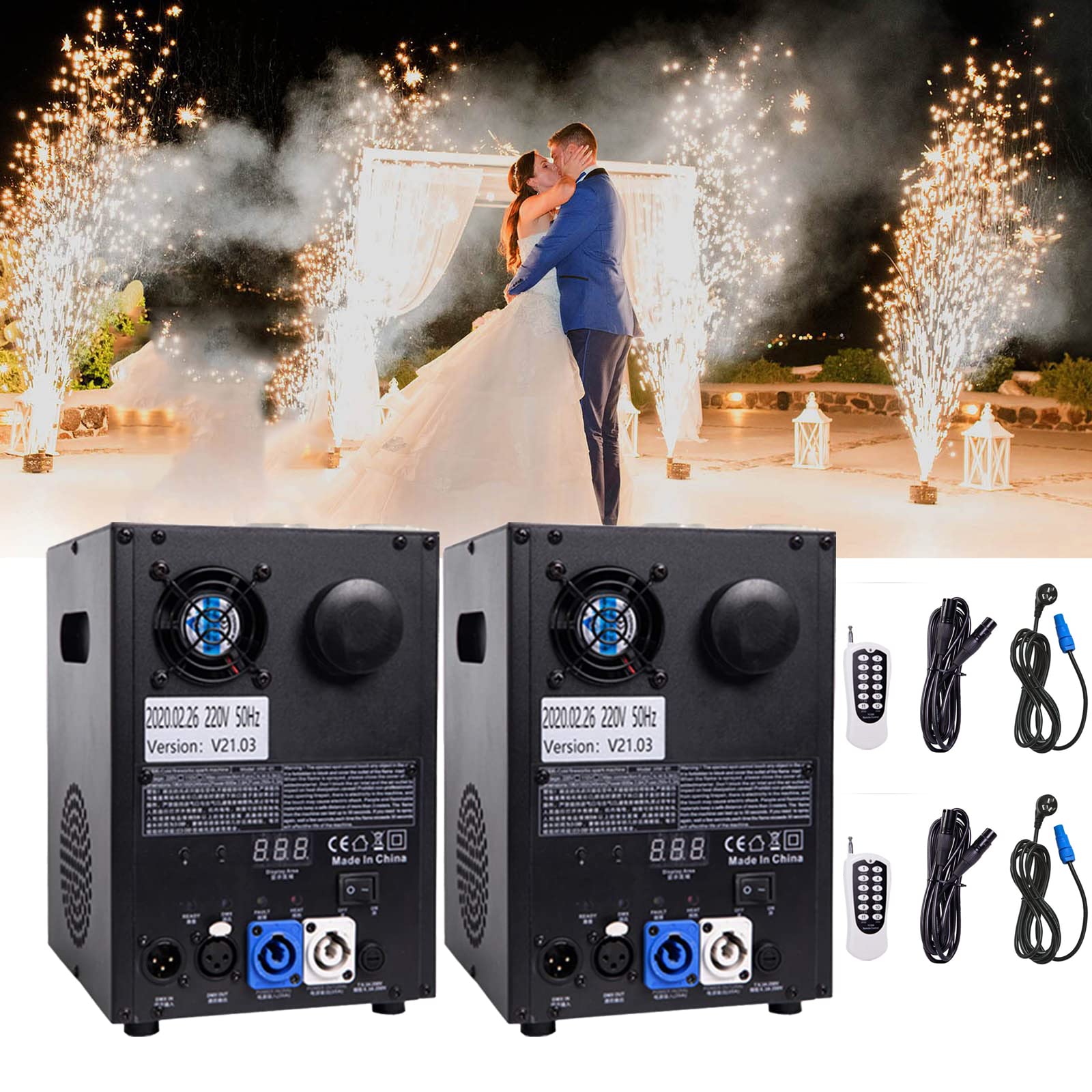 Tehongmaicold Spark Machine Stage Special Effect Machine 650w Pyro ...