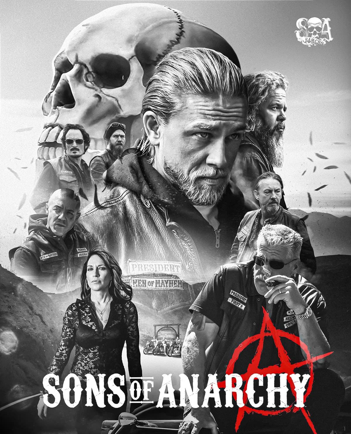 Sons of Anarchy Poster (A4) : Amazon.co.uk: Home & Kitchen
