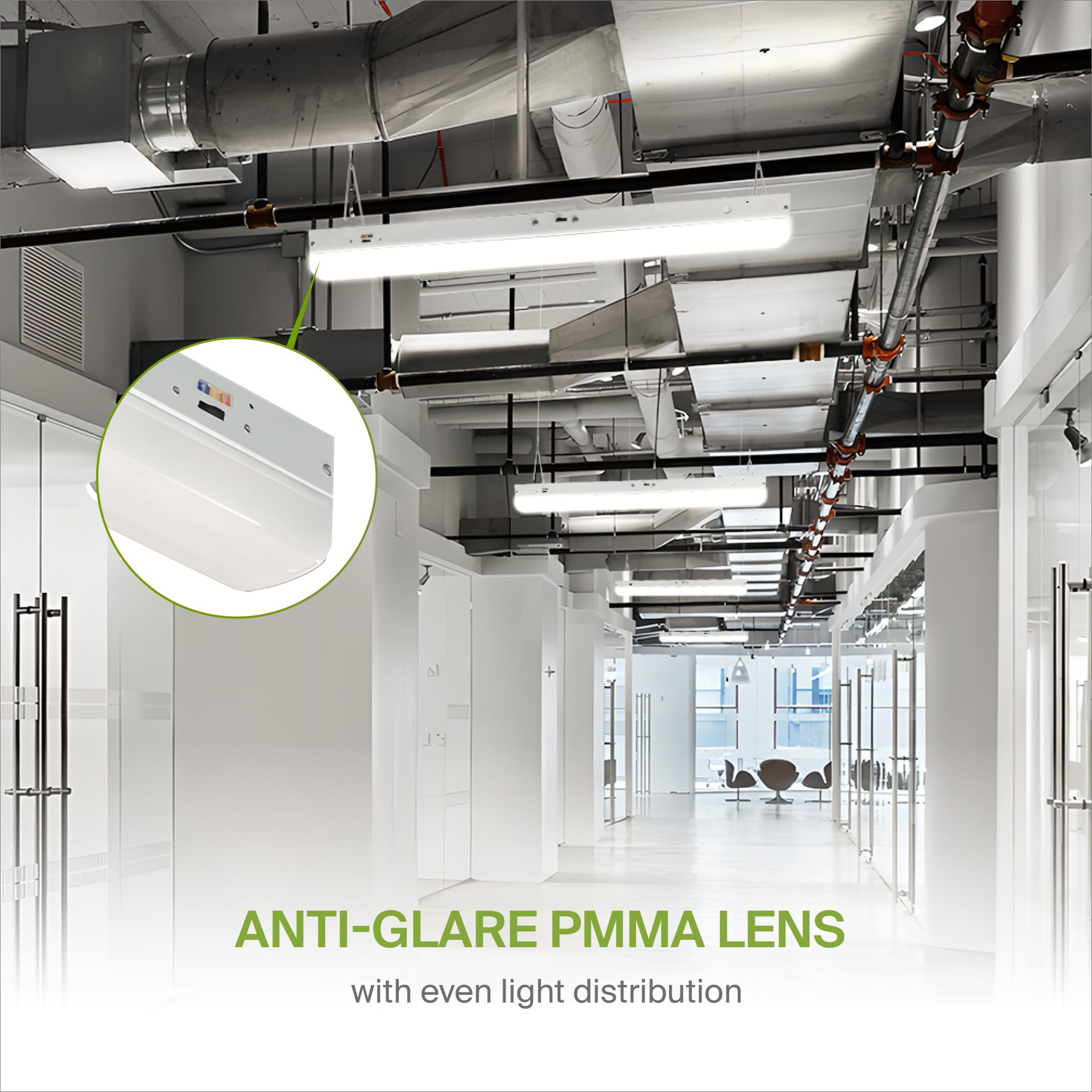 Snapklik.com : ASD 2ft LED Linear Strip Light Fixture - 20W-28W 3890LM ...