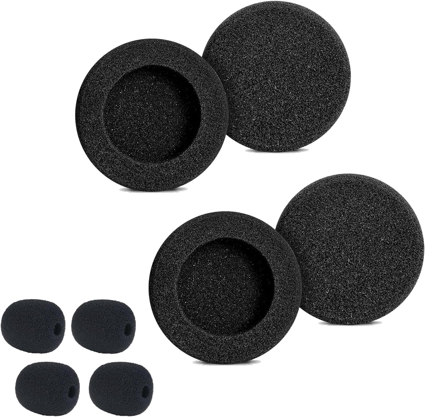 Amazon.com: Ear Cushions for Jabra Headset Foam Replacement Ear Pads ...
