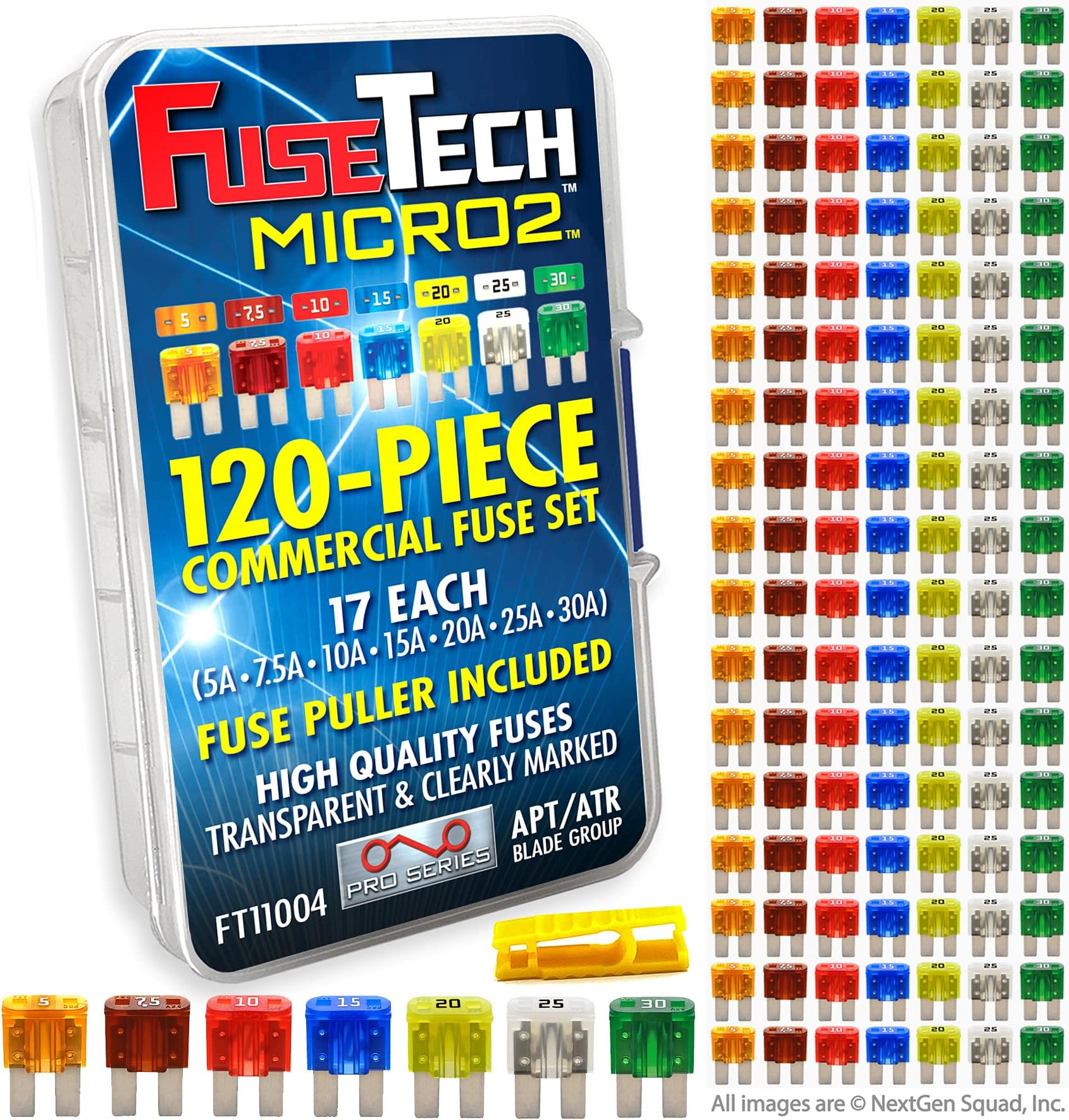 Amazon.com: Littelfuse (MIC2010.VP) MICRO2 Red 32V 10 Amp Blade Fuse ...