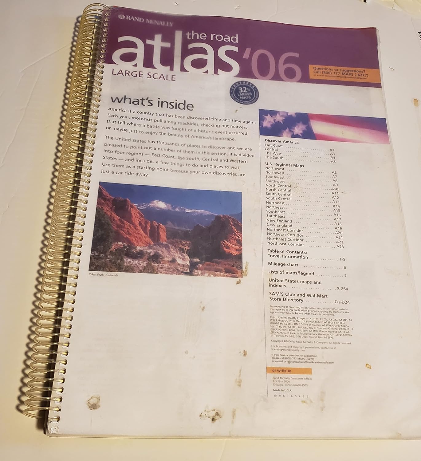 Rand McNally 2006 Road Atlas: United States (Rand Mcnally Large Scale ...