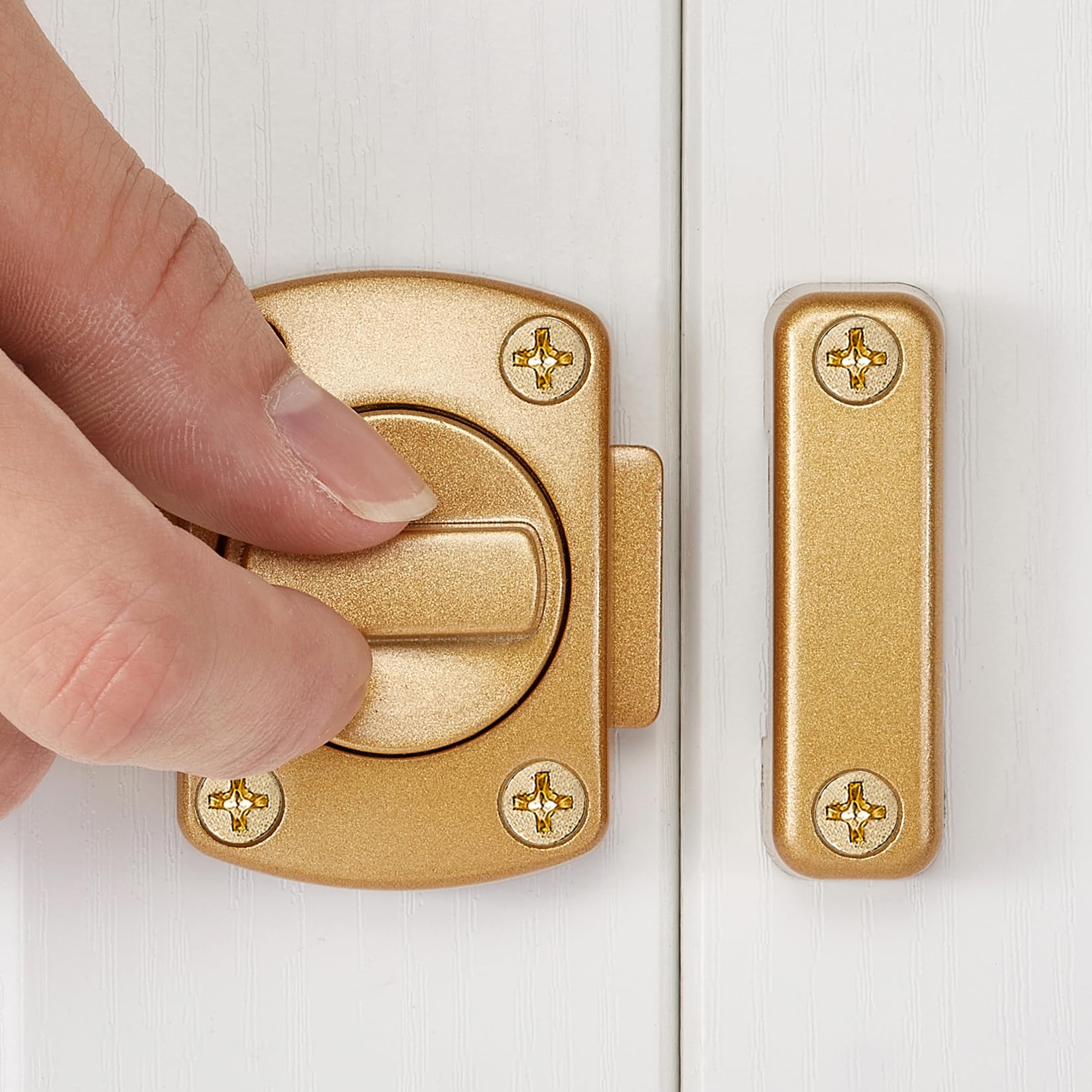 Snapklik.com : INIRET 3 Packs Rotate Bolt Latch Gate Latches Safety ...