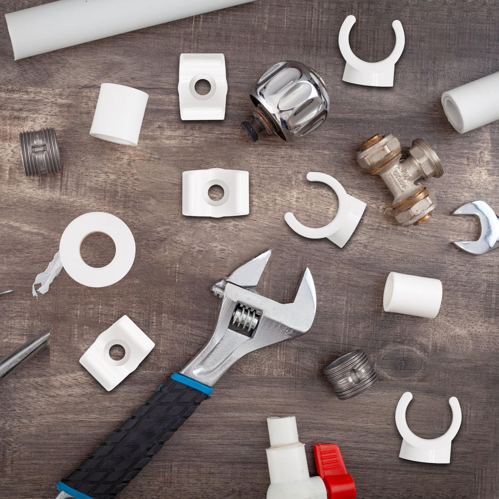 Snapklik.com : S SYDIEN 1/2 Inch PEX Clips Pipe Clamp 16 Mm Pipe ...