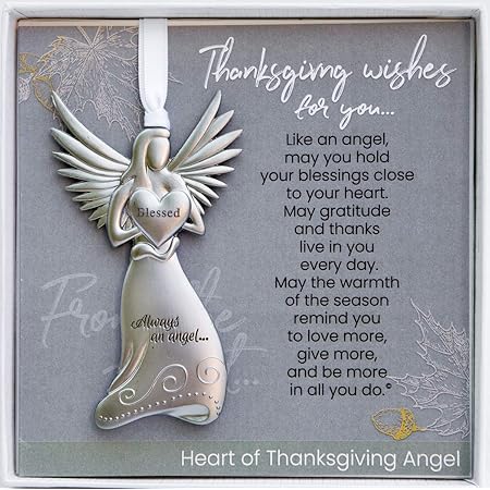 Amazon.com: Beautiful Blessed Angel with Thanksgiving Wishes ...