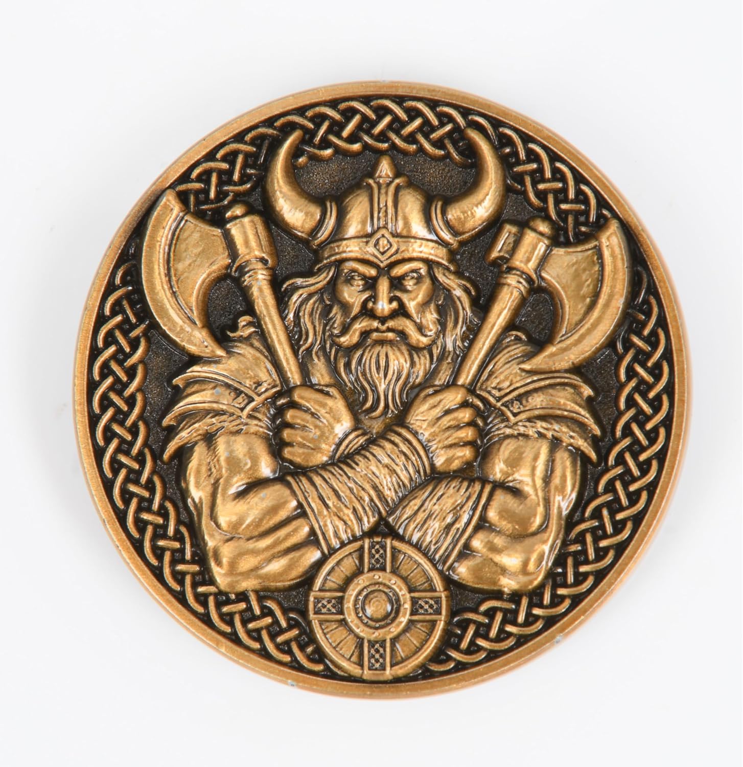 Amazon.com: Viking & Norse Mythology 3D Challenge Coin - 1.574 Inch ...