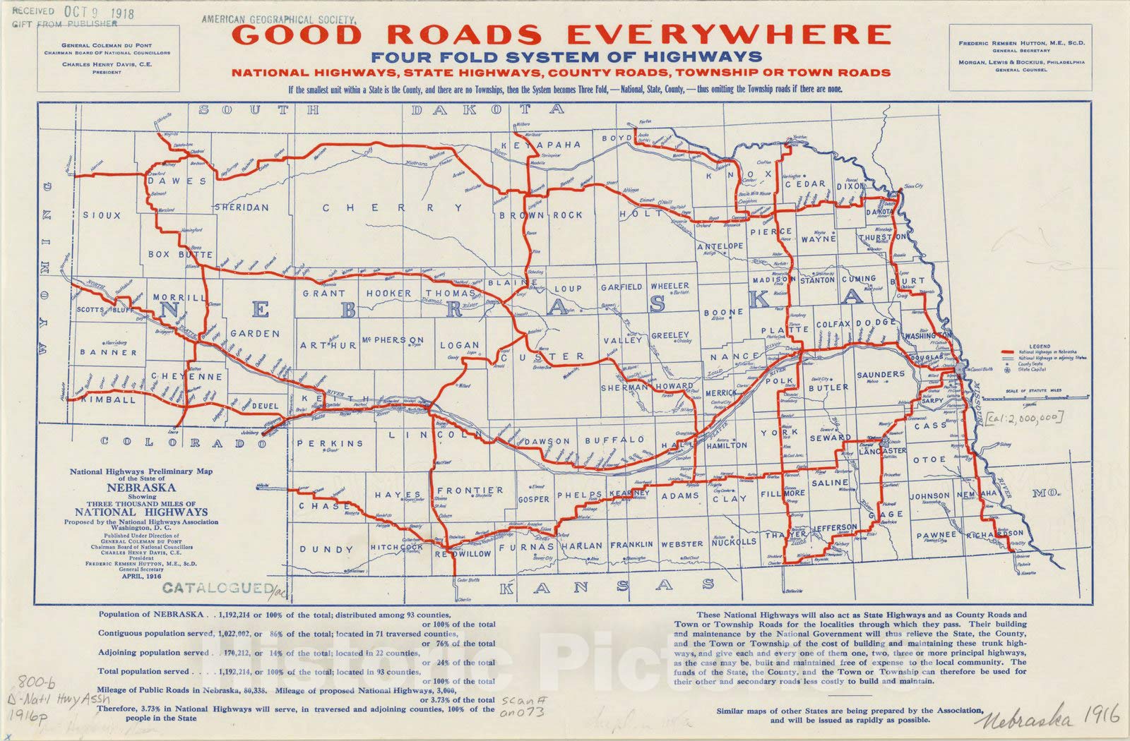 Mapa De Nebraska Con Carreteras 130 Lincoln Nebraska Map High Res