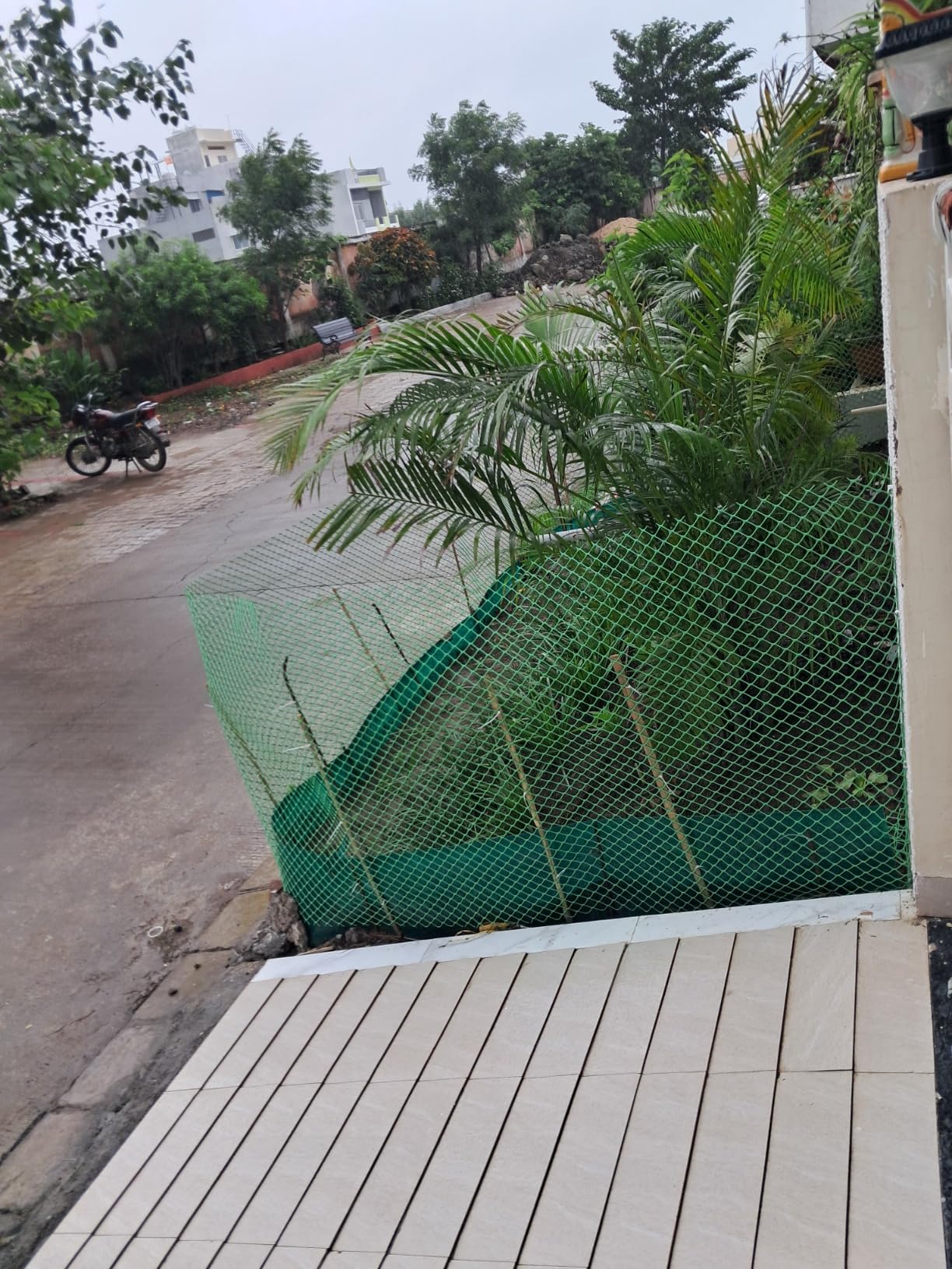 TAVASYA 3.3 Feet Height X 15 Feet Length UV Stabilized PVC Balcony ...