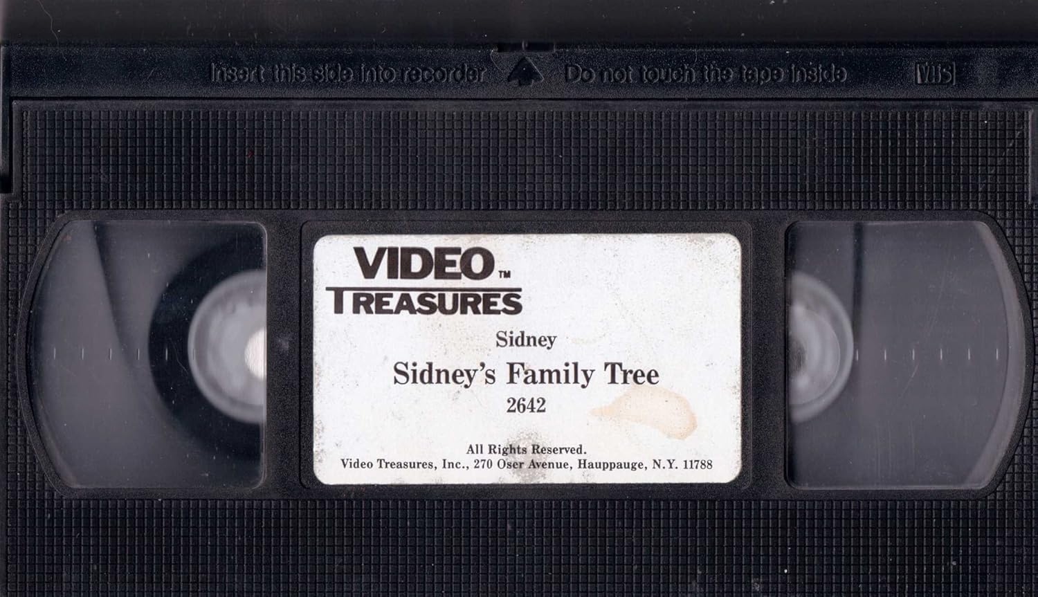 Amazon.com: Sidney:Sidneys Family Tree [VHS] : Aulisio, Curnal Achilles ...