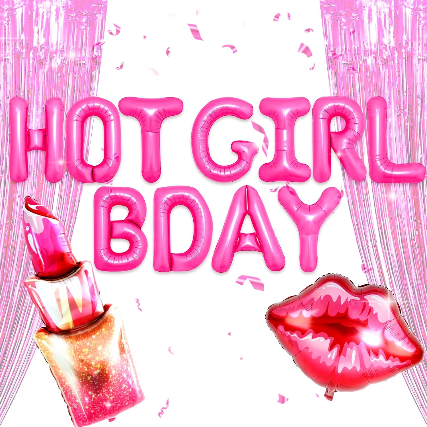 Amazon.com: Girls Night Party Decoration Hot Girl BDAY Balloons Hot ...