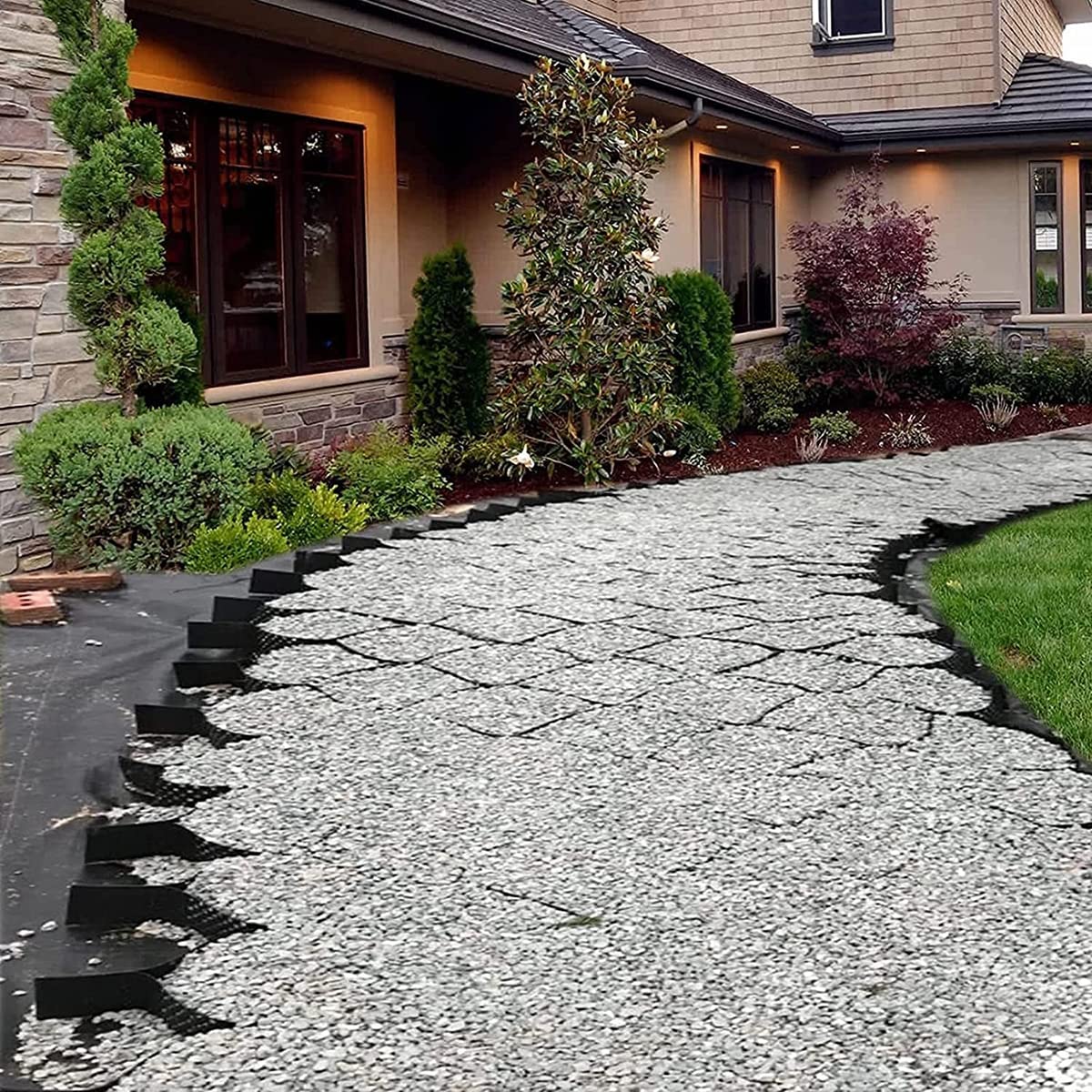 Buy Driving Load Geogrids, Yard Patio Geocell Ground Grid Paver, Anti ...