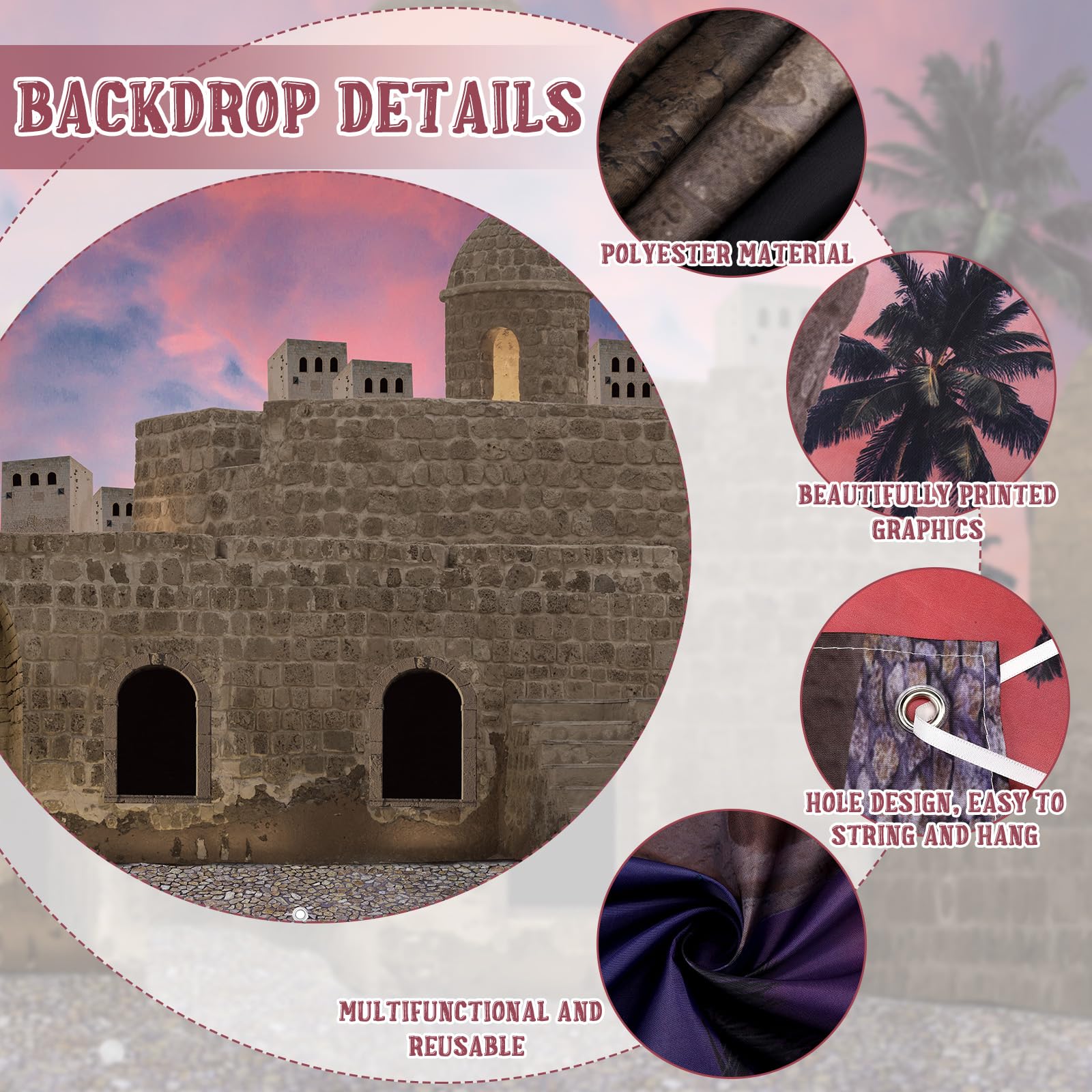 Snapklik.com : 6 X 13 Ft Christmas Garage Door Decorations Nativity ...