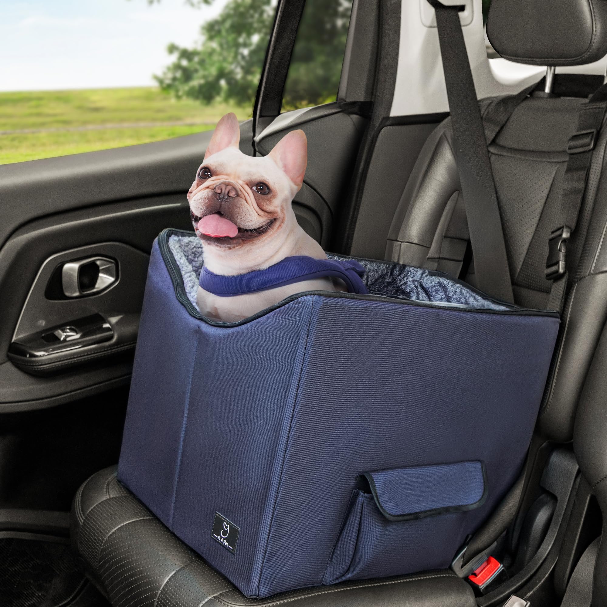 PetSafe Solvit Tagalong Standard-Autositz für Hunde, M, gesteppt ...