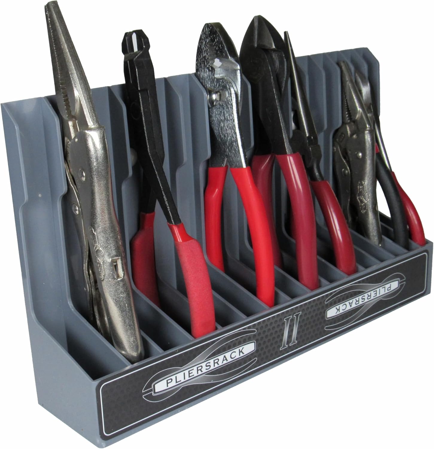PLR16 Gray PliersRack for your Peg Board and Toolbox Drawer. Plier ...
