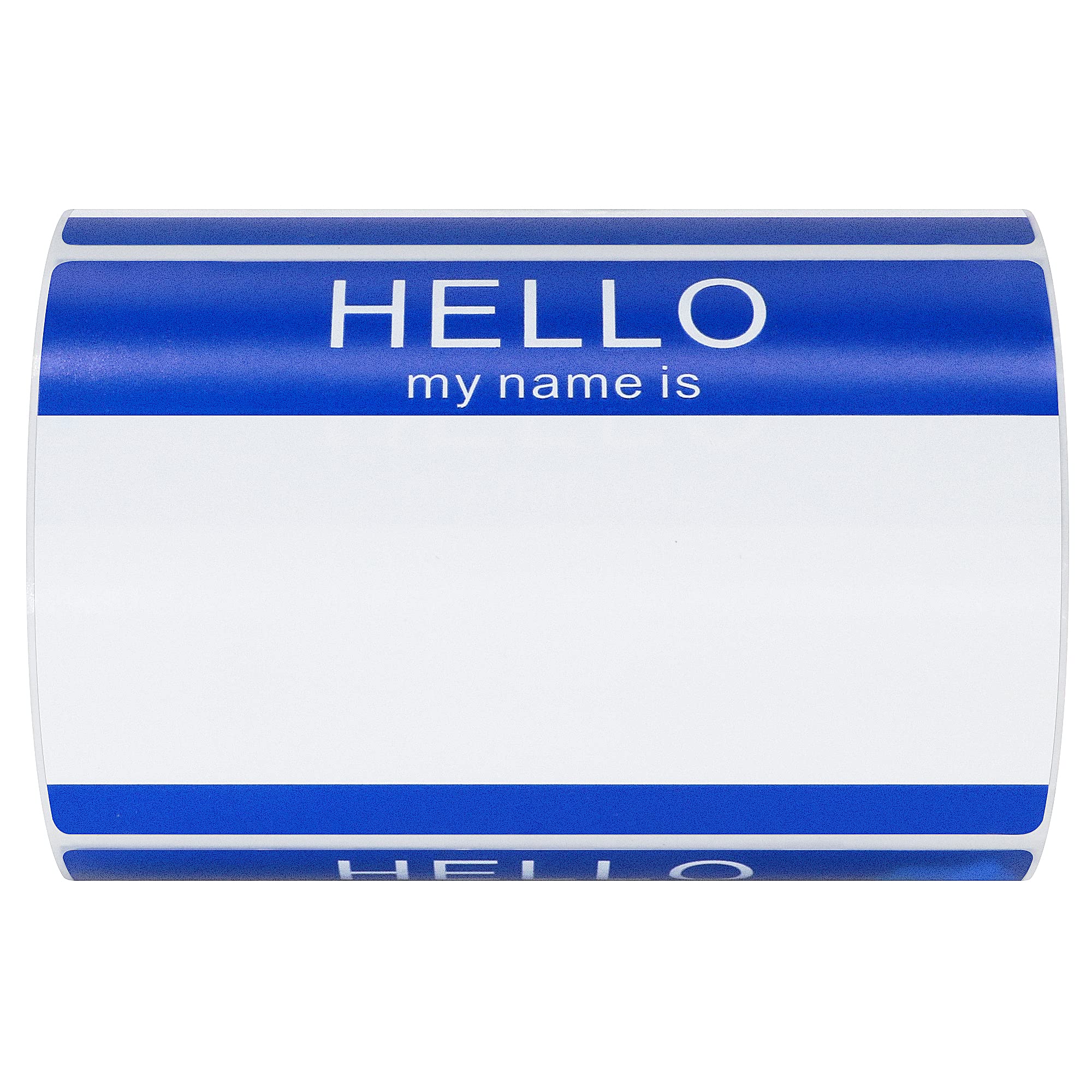 Hello My Name Is Sticker Blue Blue Sticker Tag Hello My Name Is