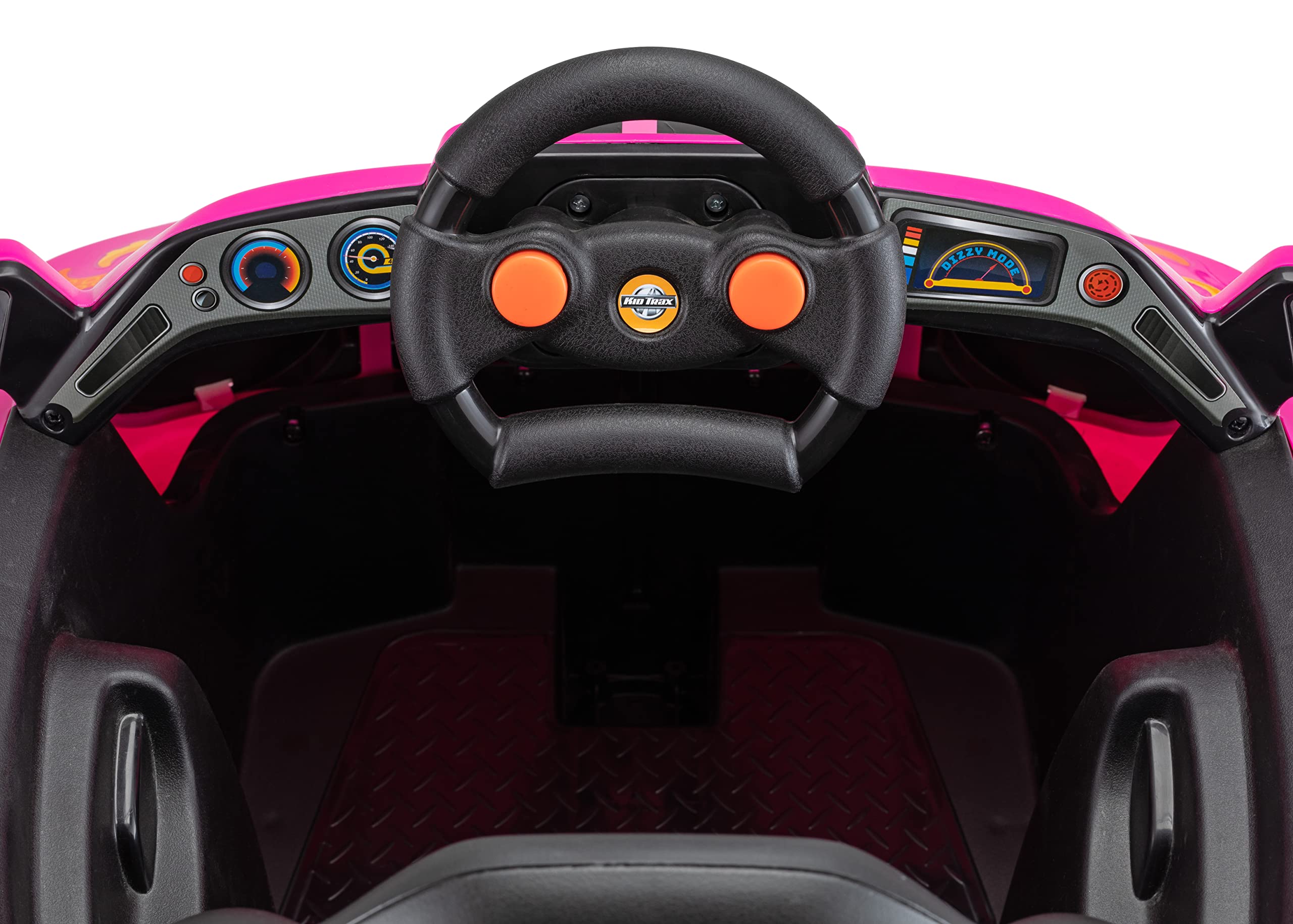 Kid Trax Dizzy Racers Child Ride On Car, 2-5 Years Old, Max Rider ...