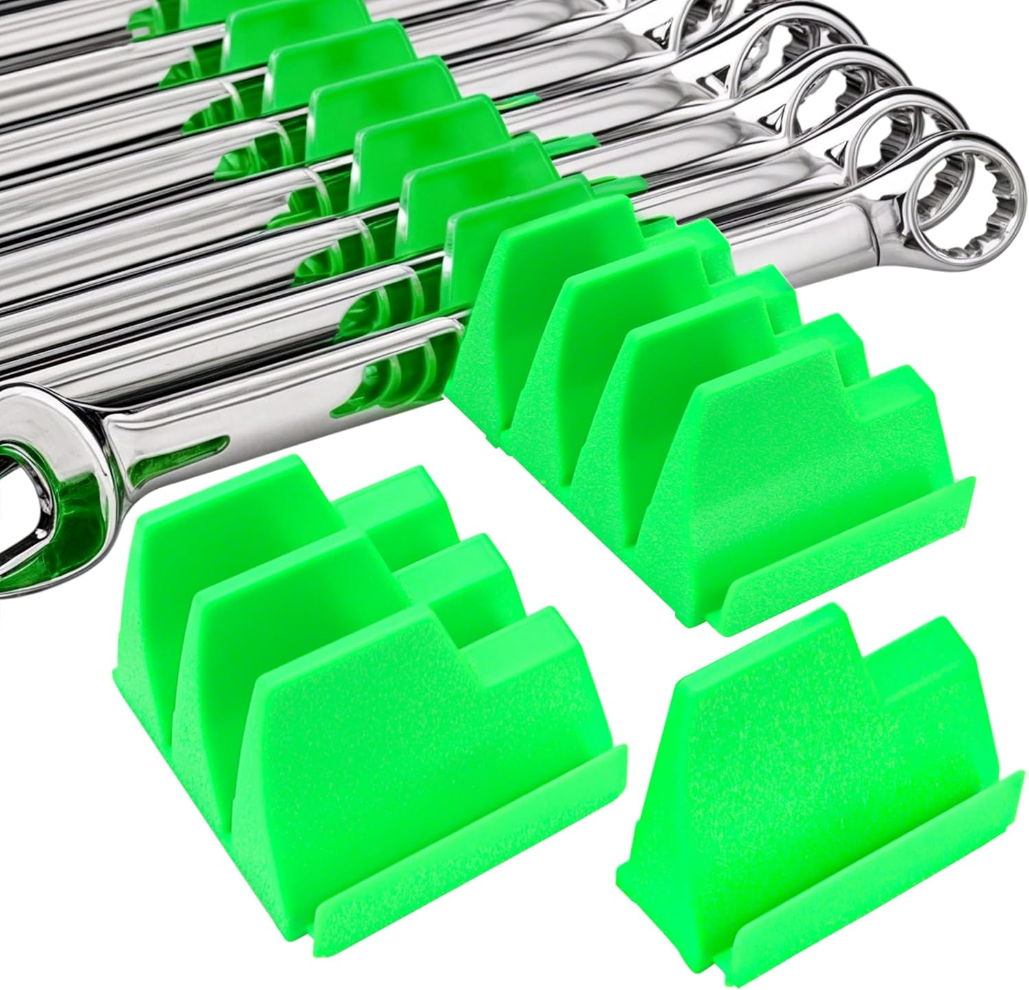 Amazon.com : 20Pcs Magnetic Wrench Organizer for Tool Box, Wrench ...