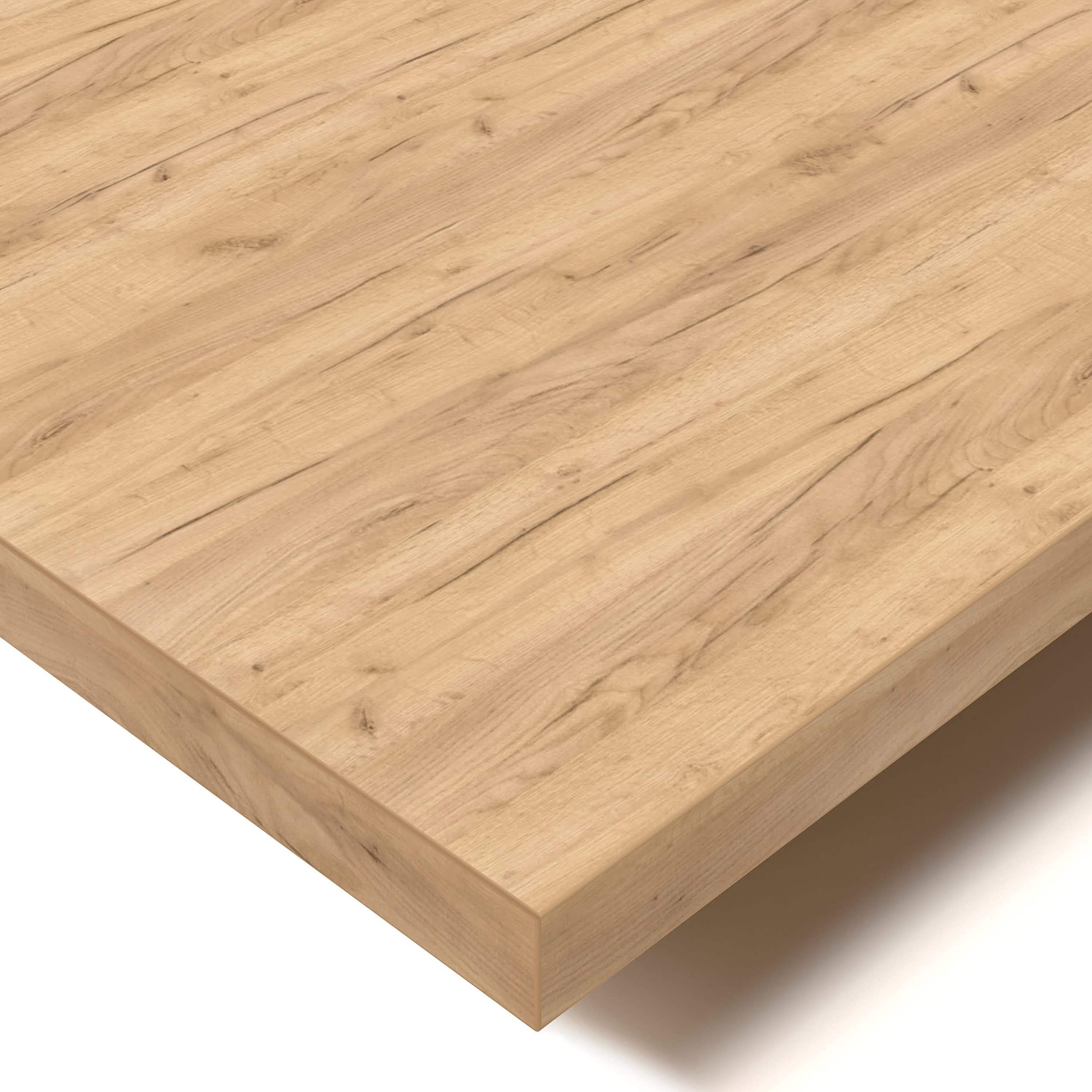 Flexispot Mahogany Wooden Table Top, 120 x 80 cm : Amazon.co.uk: Home ...