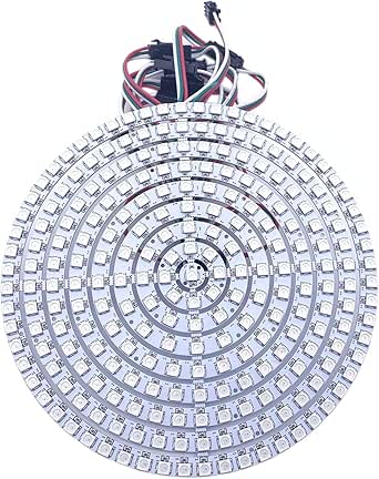 WS2812B 8/16/24/35/45/60/90/241 LED Pixel Ring Address LED Module ...