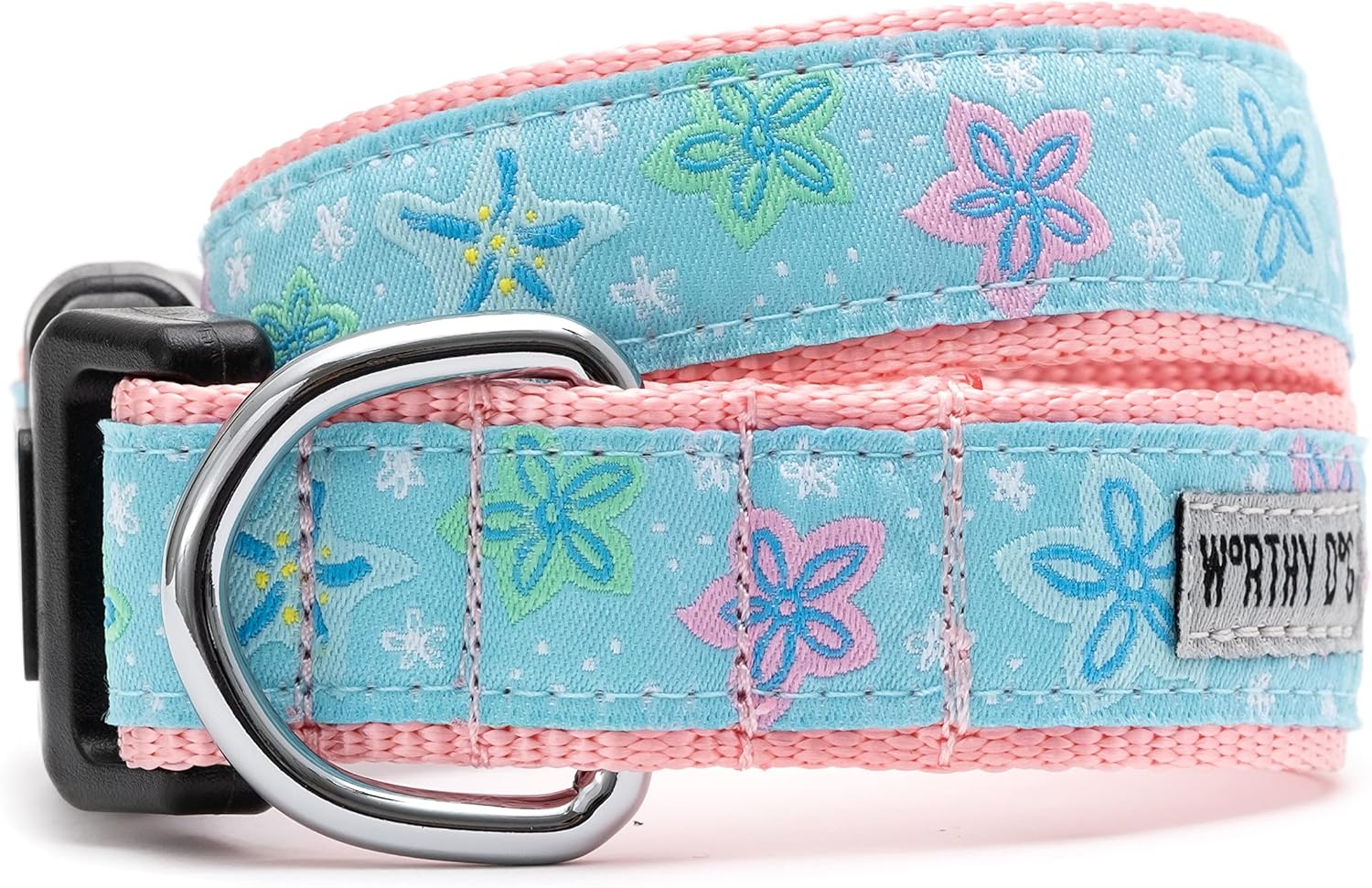 Amazon.com : The Worthy Dog Starfish Floral Lead: Stylish, Strong and ...