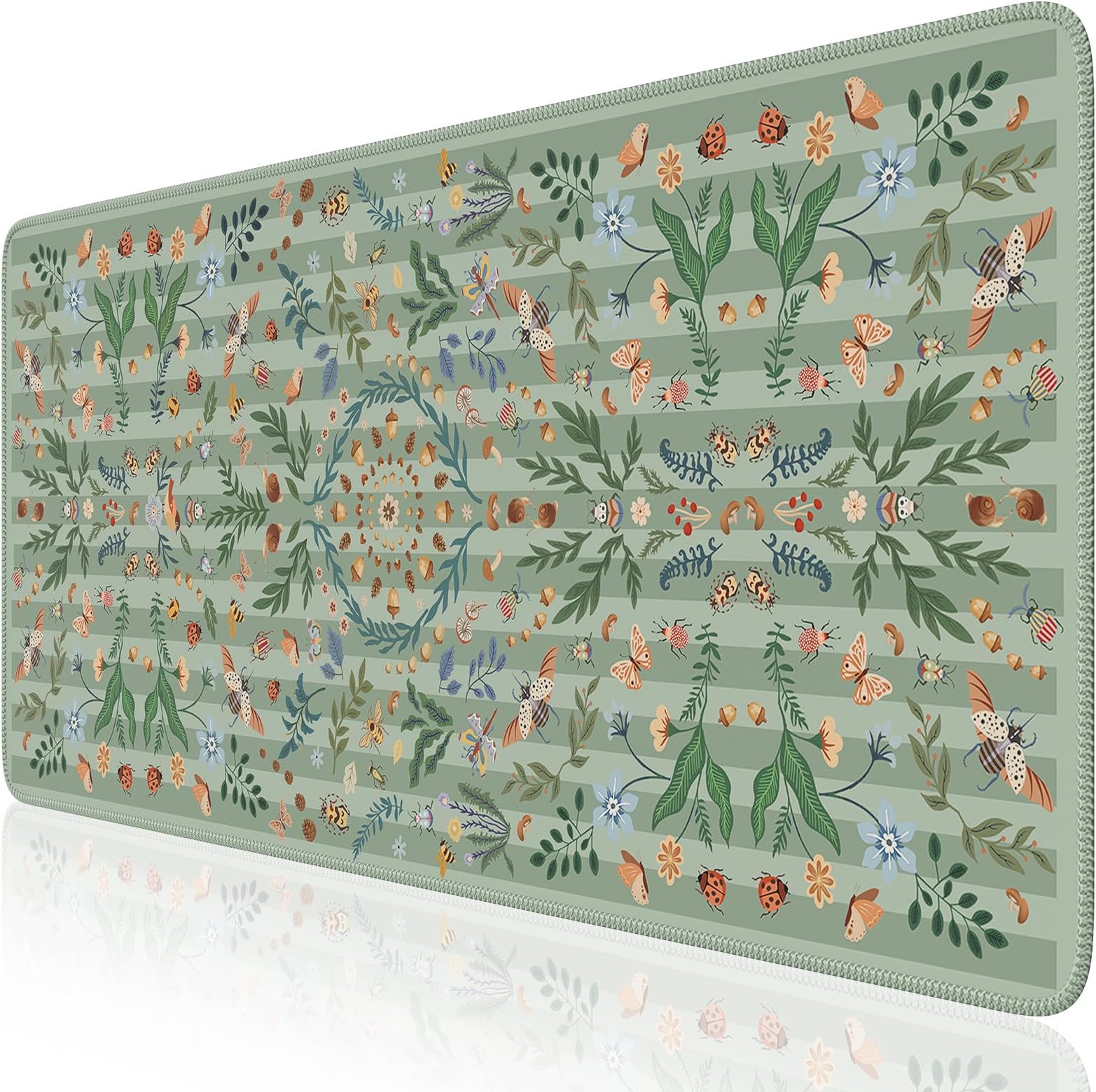 Amazon.com: iCasso Floral Desk Matt for Desktop,Cute Desk Pad for ...