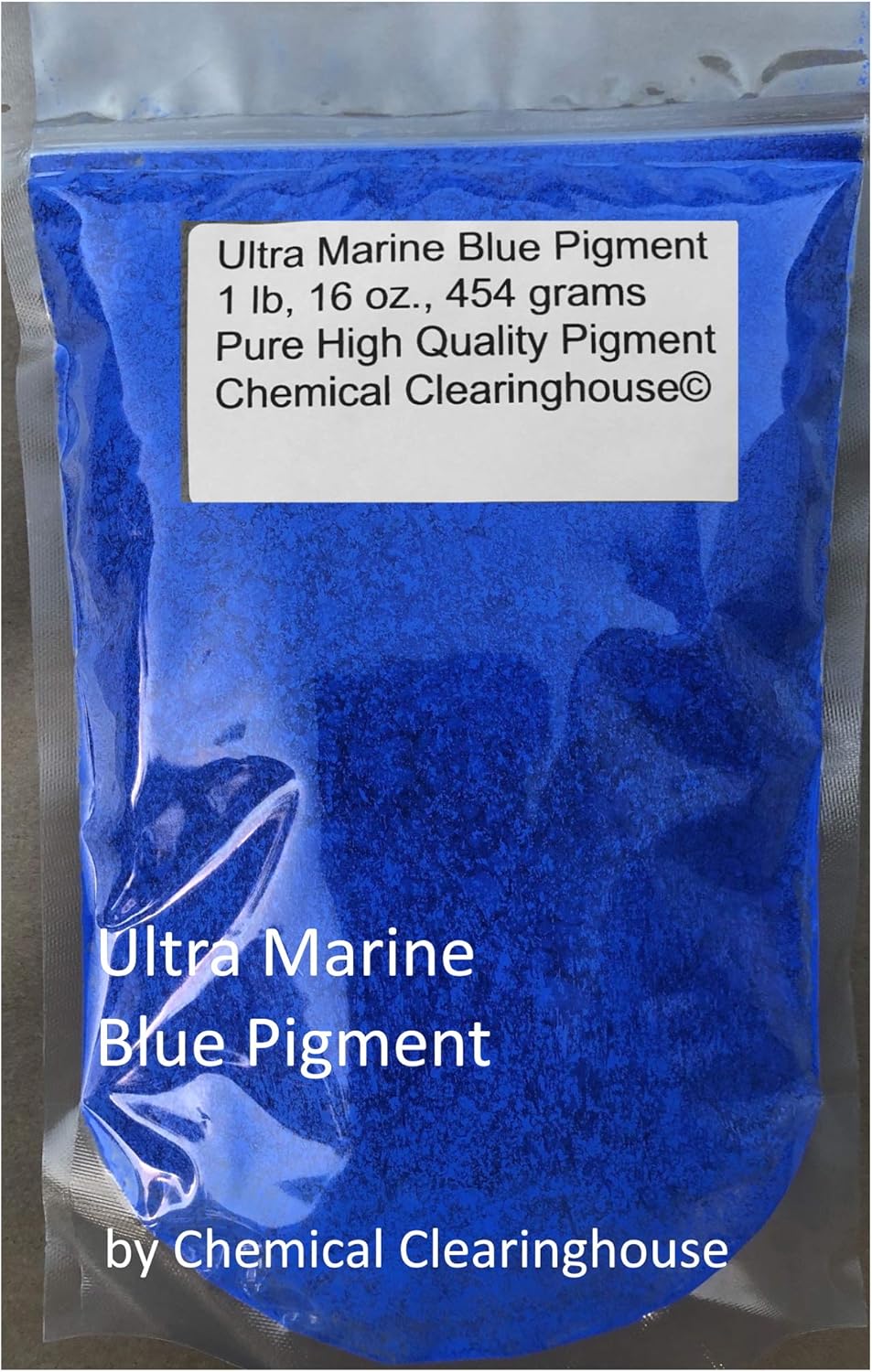 Amazon.com: Ultra Marine Blue Pigment 1 lb or 16 oz, Marine Blue Pure ...