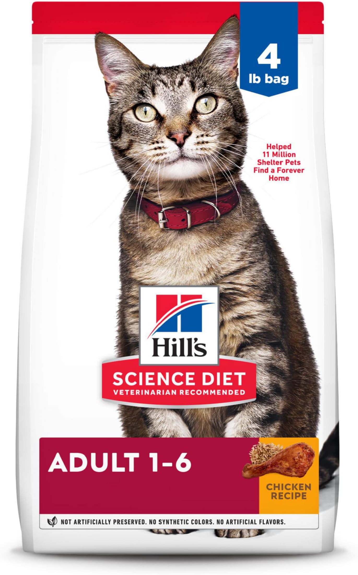 Amazon.com : Hill's Science Diet Adult 1-6, Adult 1-6 Premium Nutrition ...