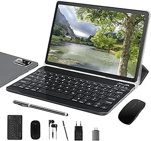 Amazon.com : SEBBE Tablet 10 Inch 4GB RAM+64GB ROM(128GB SD),Android 11 ...