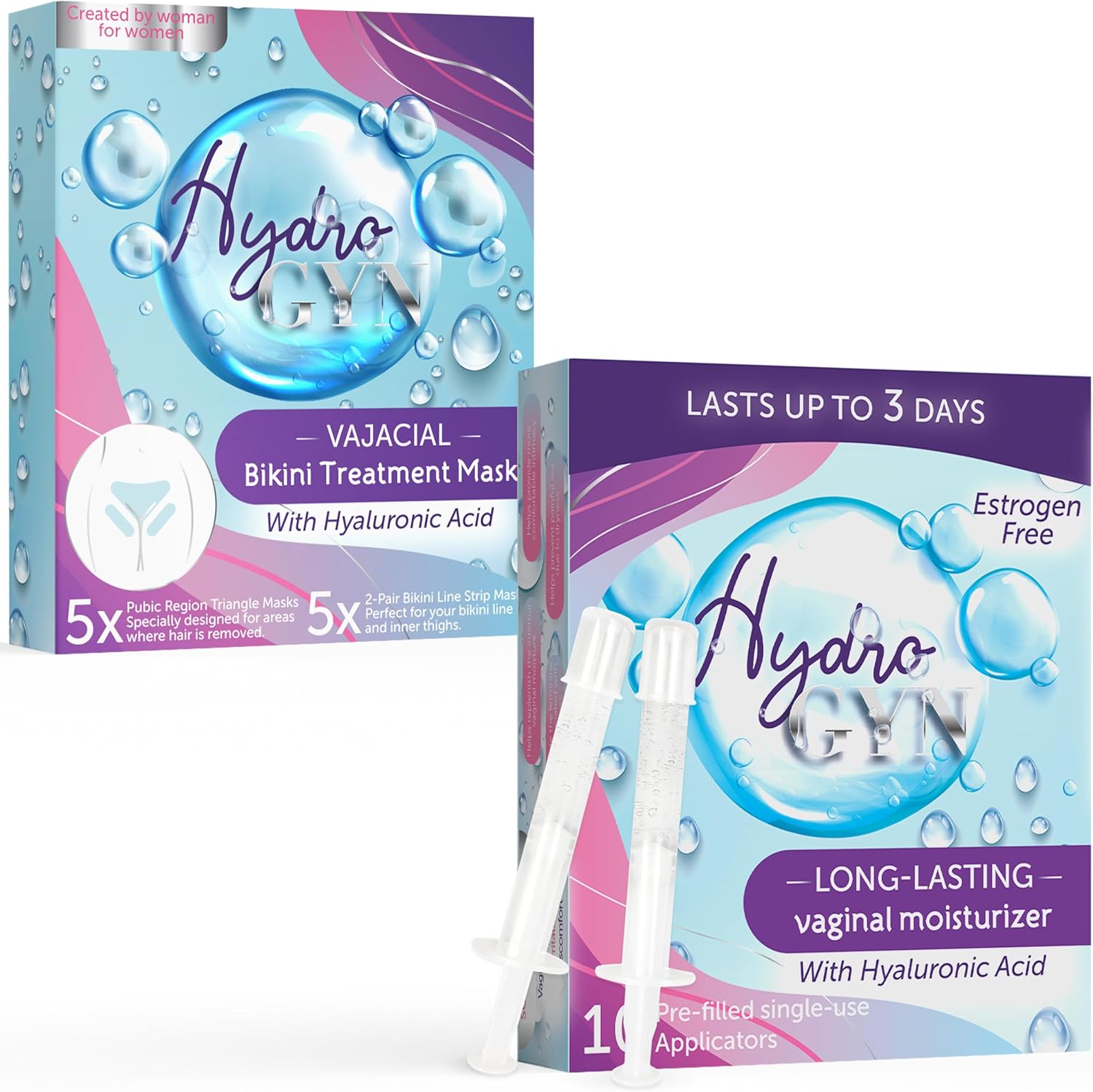 Amazon.com: Hydro GYN Vaginal Moisturizer | Long-Lasting Dryness ...