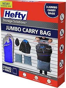 Amazon.com: Hefty Carry Bags 3 Jumbo : Health & Household