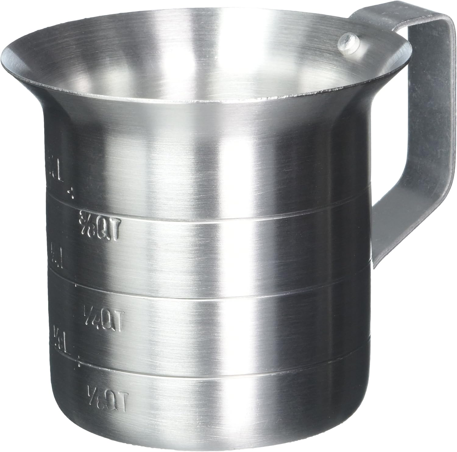 Amazon.com: Crestware 1 Pint Aluminum Liquid Measures: Measuring Cups ...