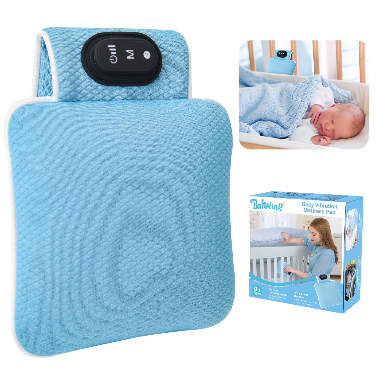 Amazon.com : Baby Vibrating Sleep Soother, Portable Baby Sleep Aid ...