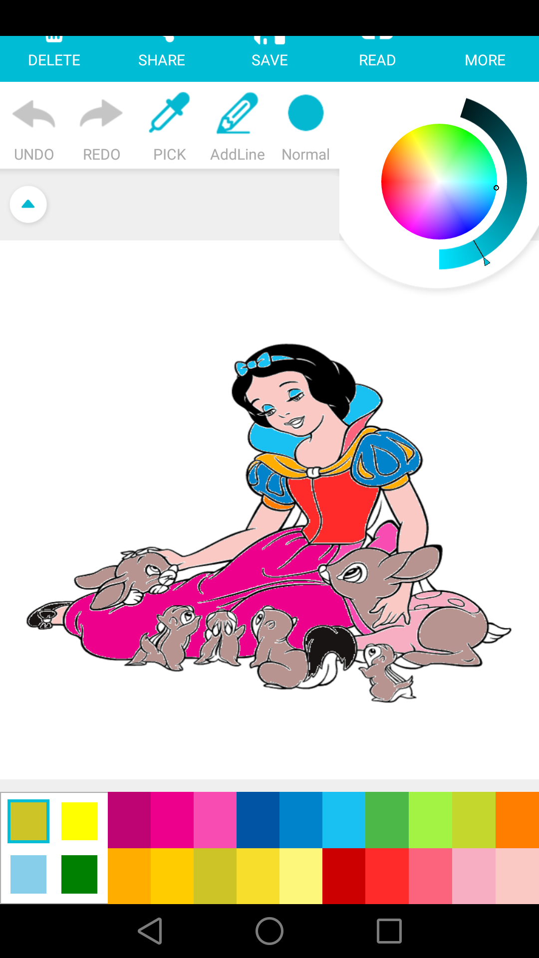 princess coloring : recolor coloring book ( free coloring ) - App on ...
