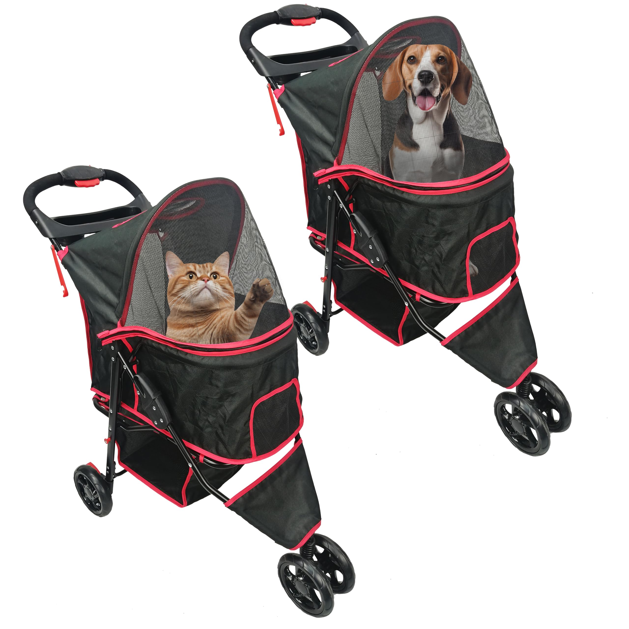 Snapklik.com : AmorosO Pet Stroller For Convenience And Mobility ...