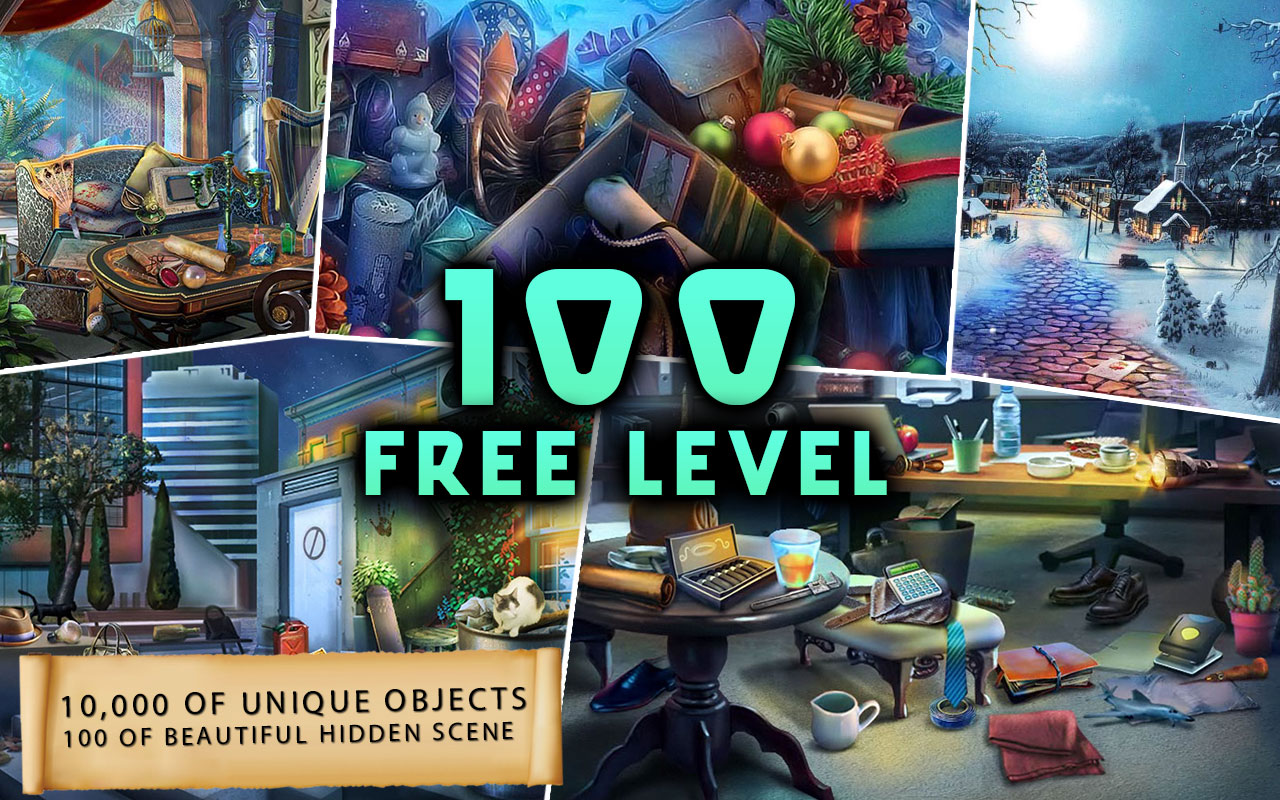Hidden Objects Game 100 Level : Mystery of Lost Land - App on Amazon ...